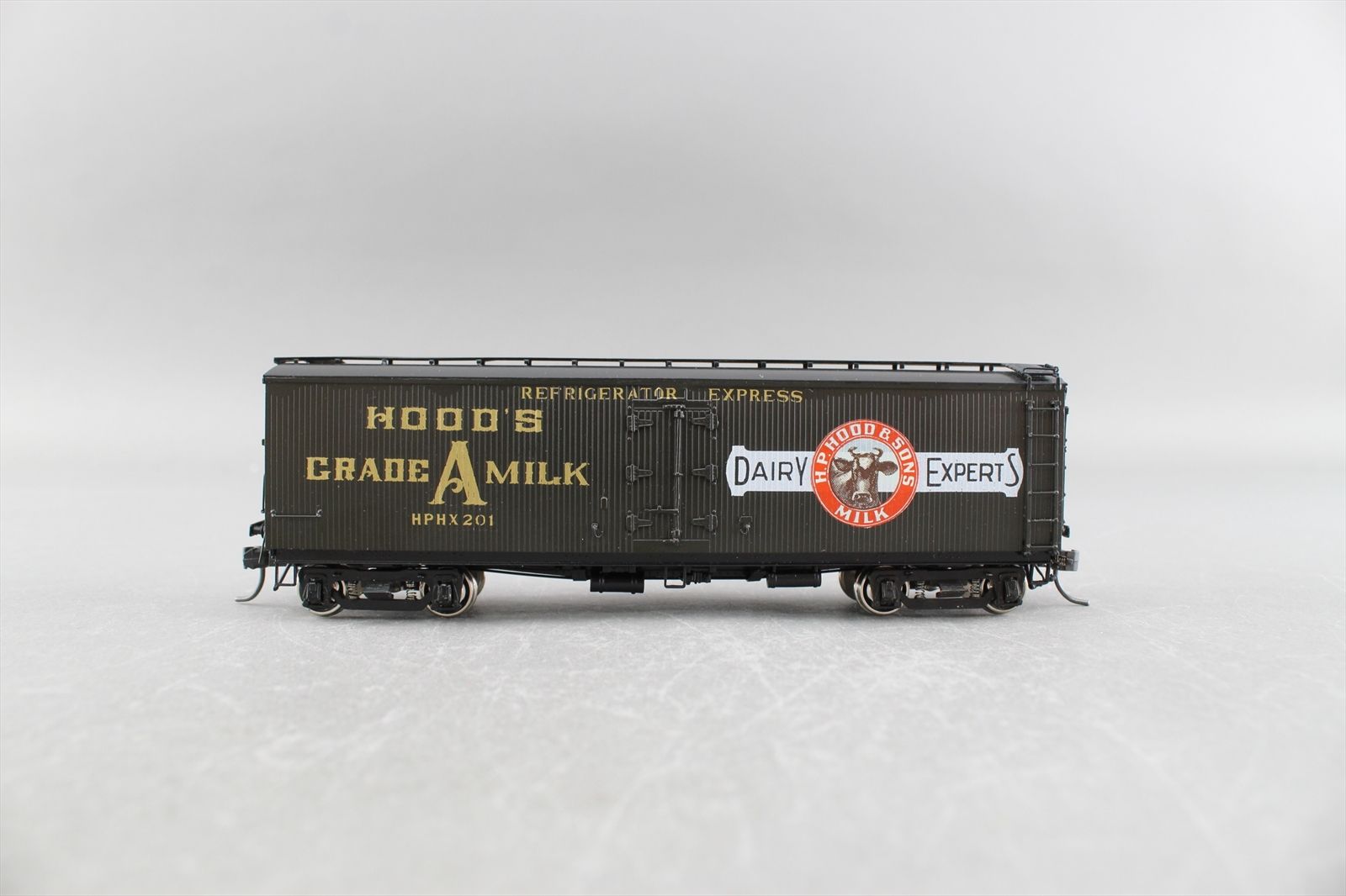 HO Brass Model - PSC HPHX Pfaudler Hoods 41' Round Roof Milk Car #201 ...