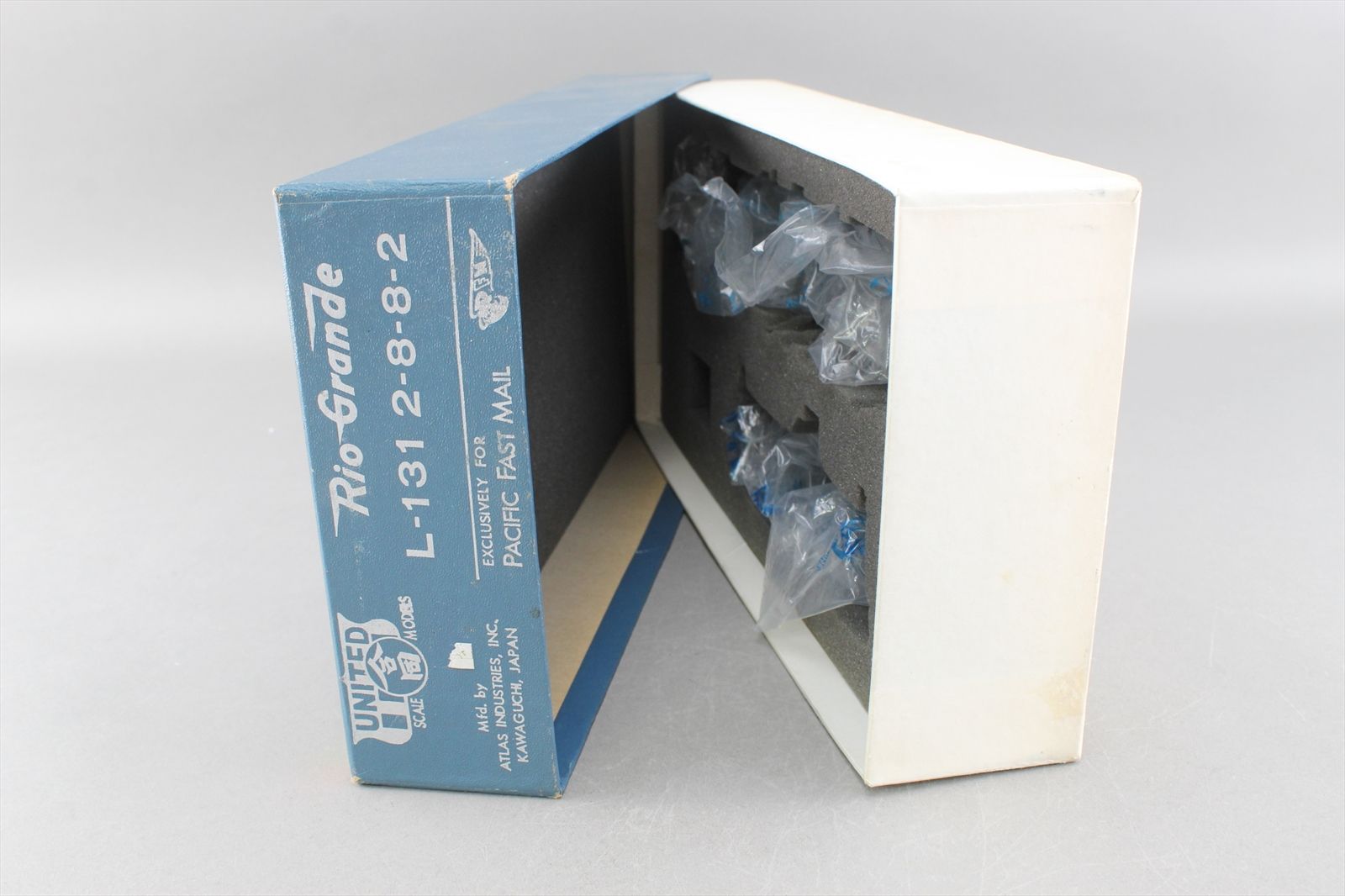 HO Brass Model - PFM D&RGW Rio Grande L-131 2-8-8-2 - Unpainted - 1972 Run - United / Atlas