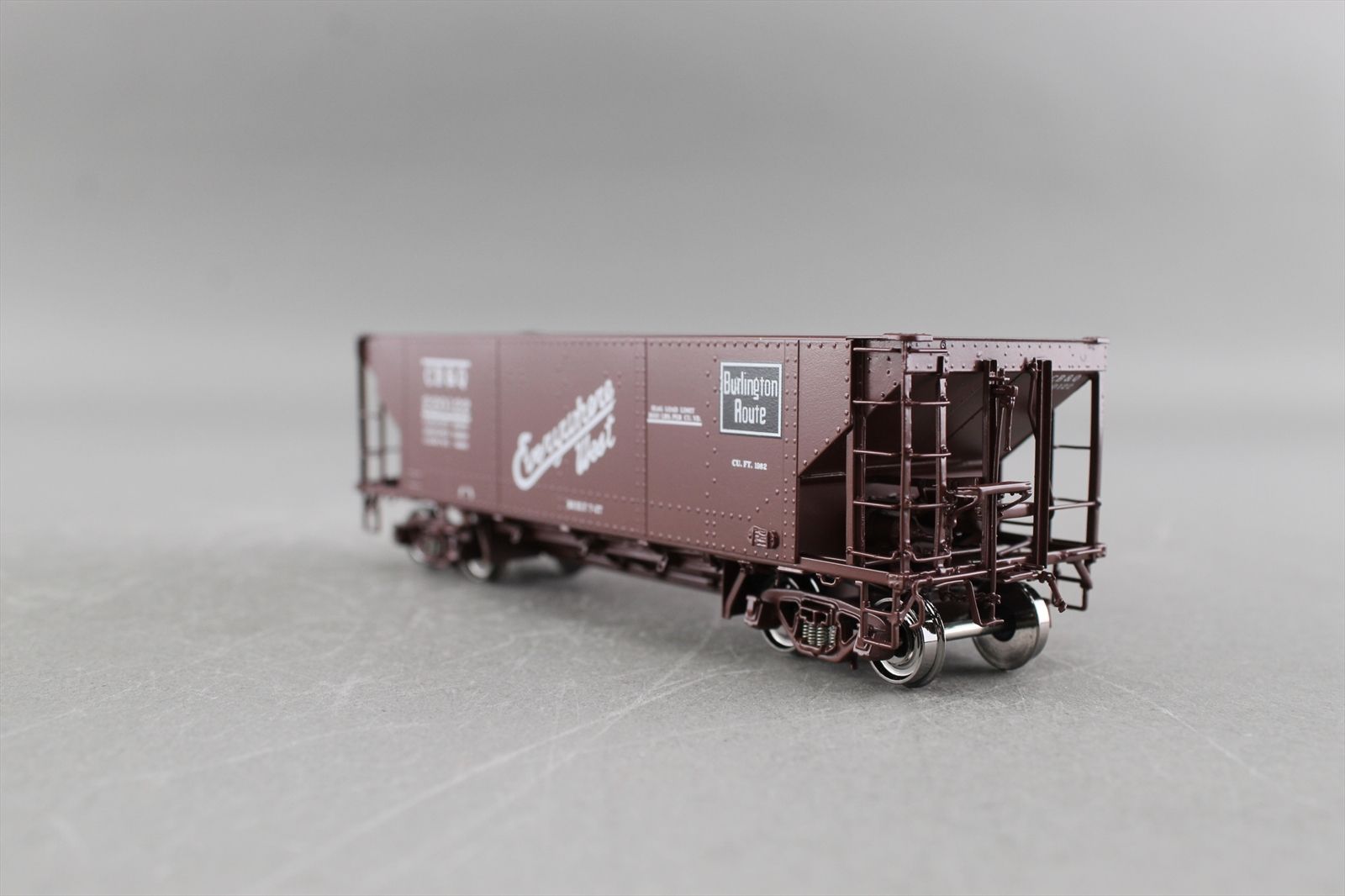HO Brass Model - CIL 2385.1 CB&Q Burlington ACF HK-50-3 Hart Selective ...