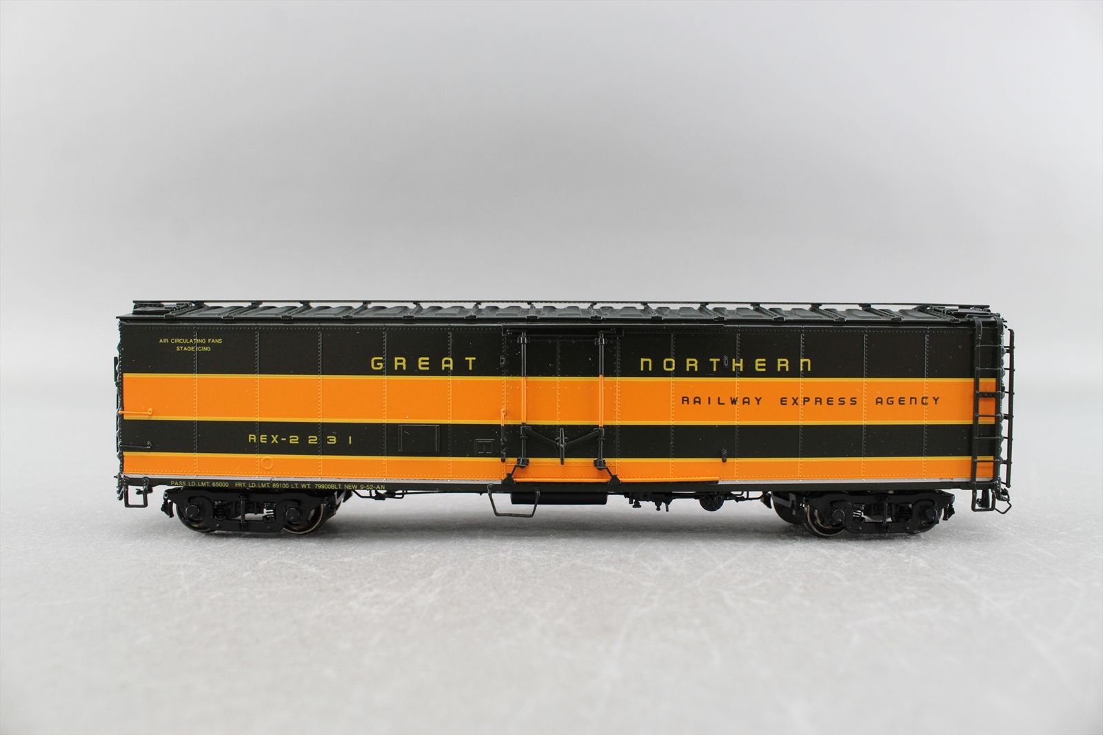 HO Brass Model - CIL 2307.1 GN Great Northern 52' Steel Ice Reefer REA ...