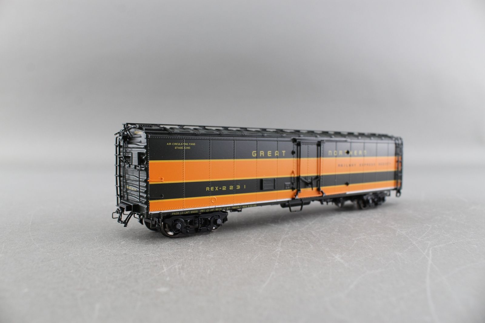 HO Brass Model - CIL 2307.1 GN Great Northern 52' Steel Ice Reefer REA ...