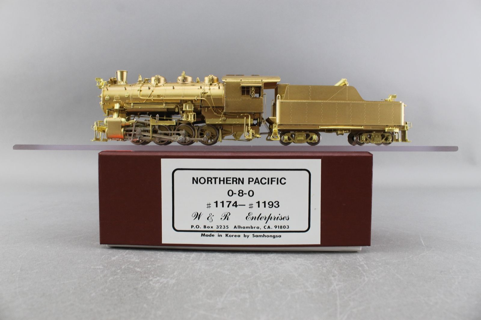 HO Brass Model - W&R NP Northern Pacific G-2 0-8-0 Switcher - Unpainted ...