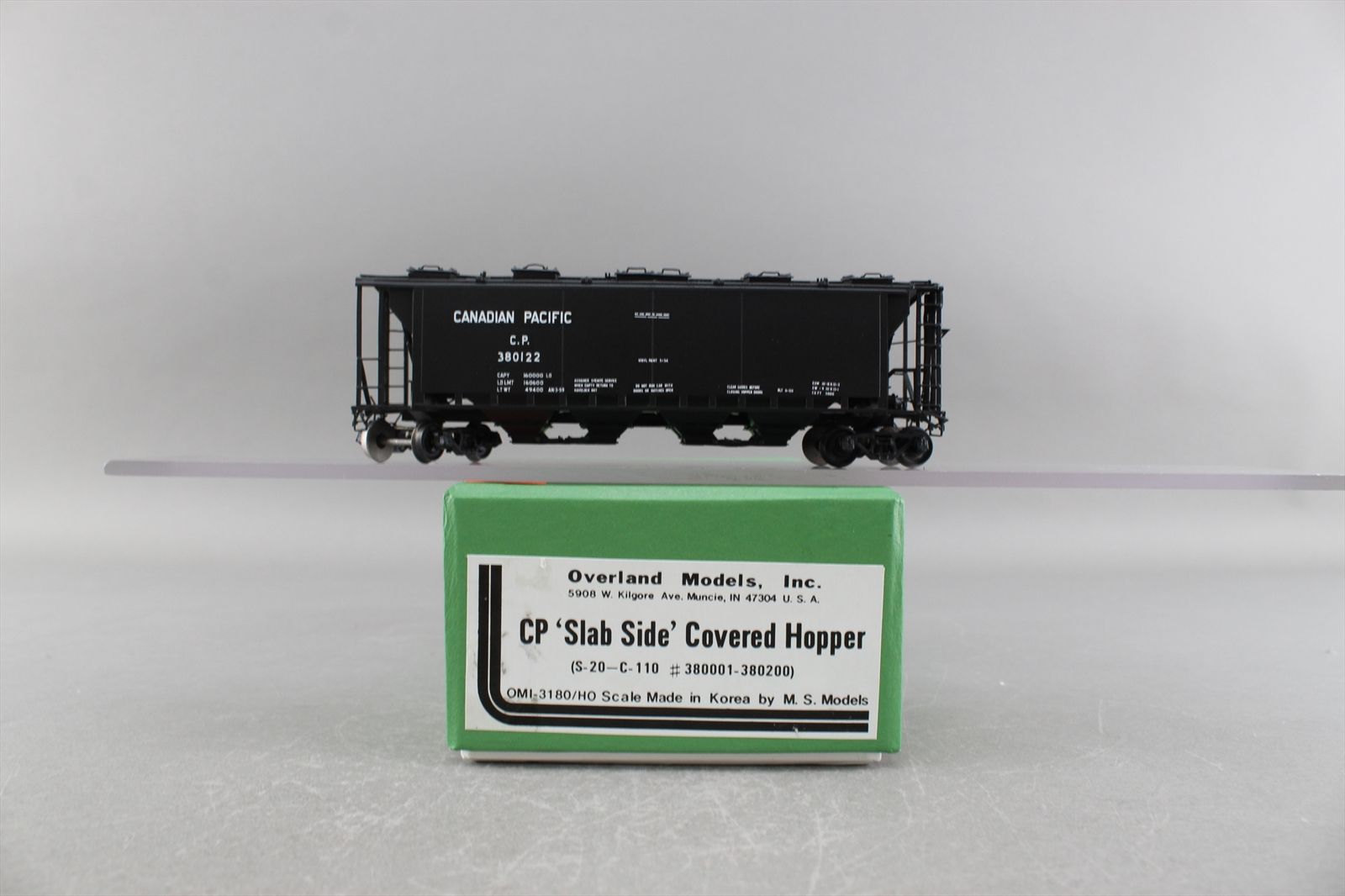 HO Brass Model - OMI 3180 CP CPR Canadian Pacific Slab Side Covered ...