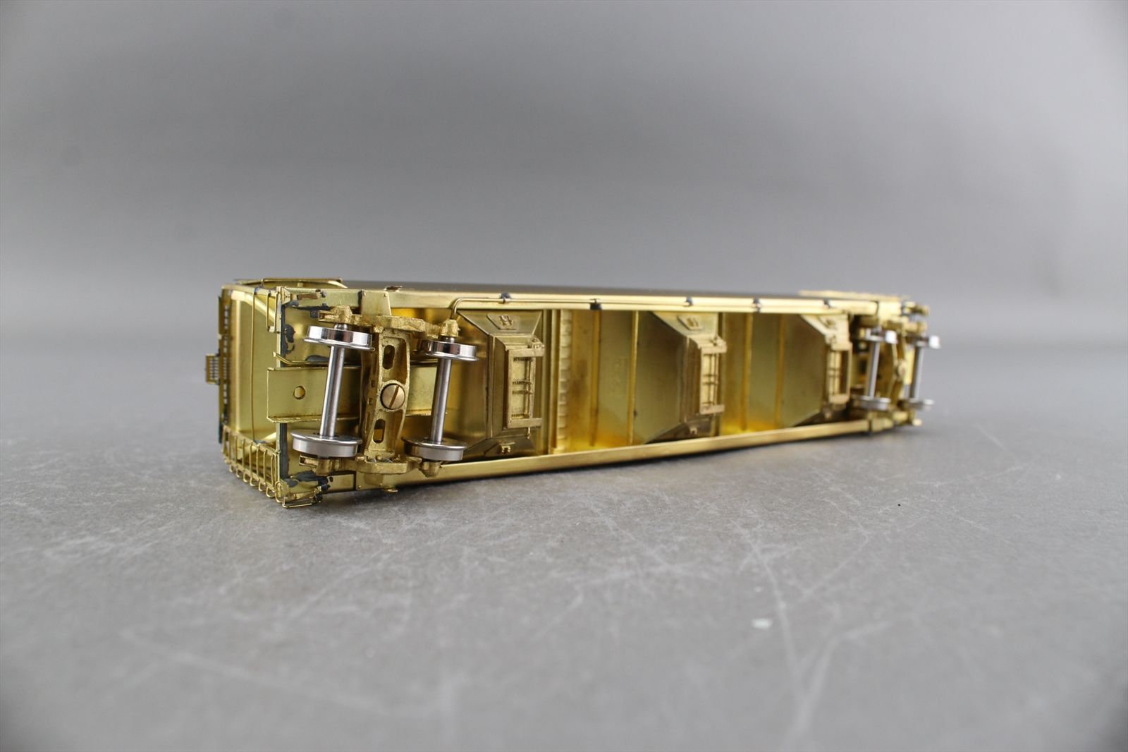 HO Brass Model - OMI 3090 ACF 3 Bay Centerflow 4650 Covered Hopper w/ 3 ...