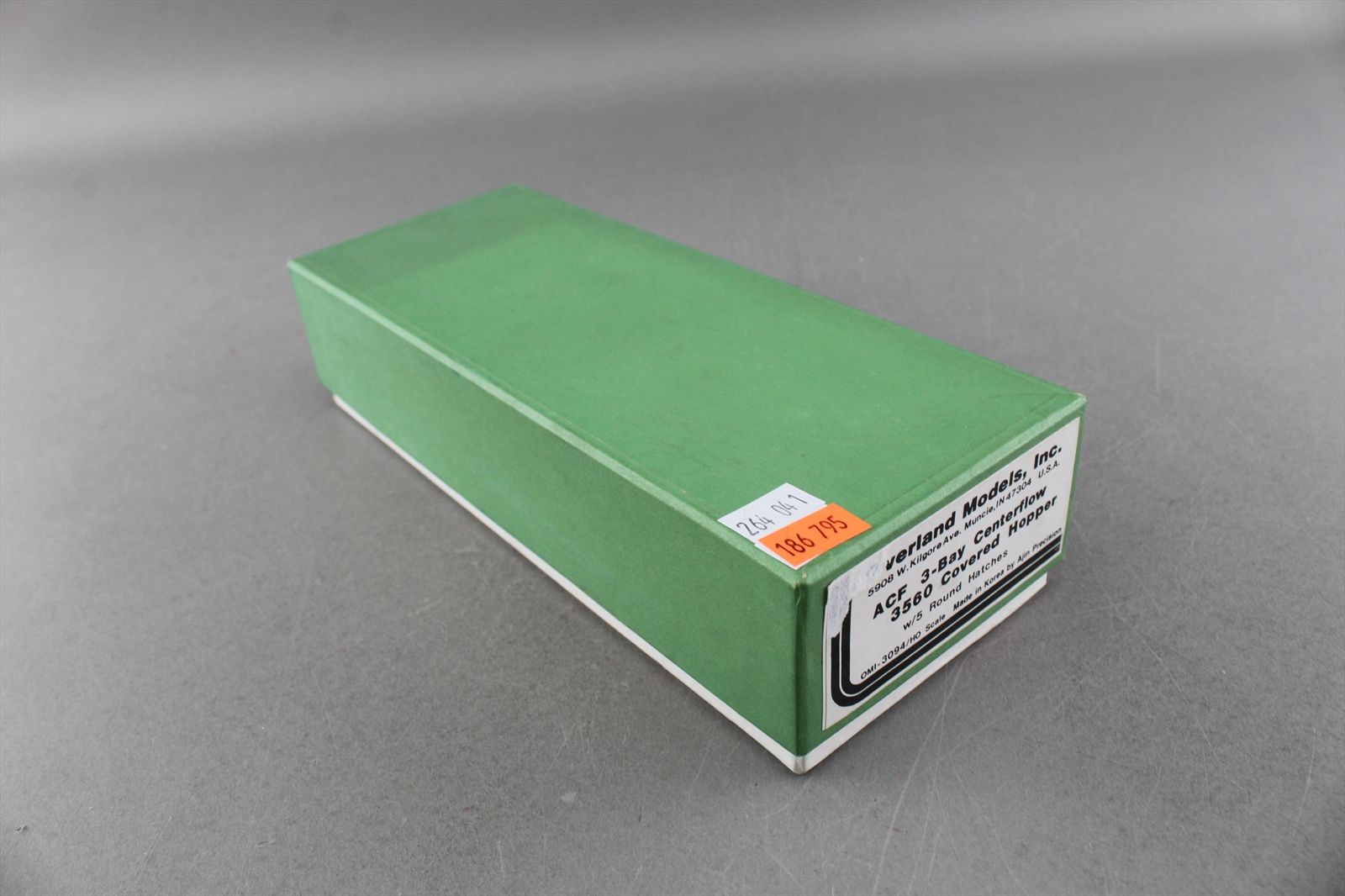 HO Brass Model - OMI 3094 ACF 3 Bay Centerflow 3560 Covered Hopper w/ 5 ...