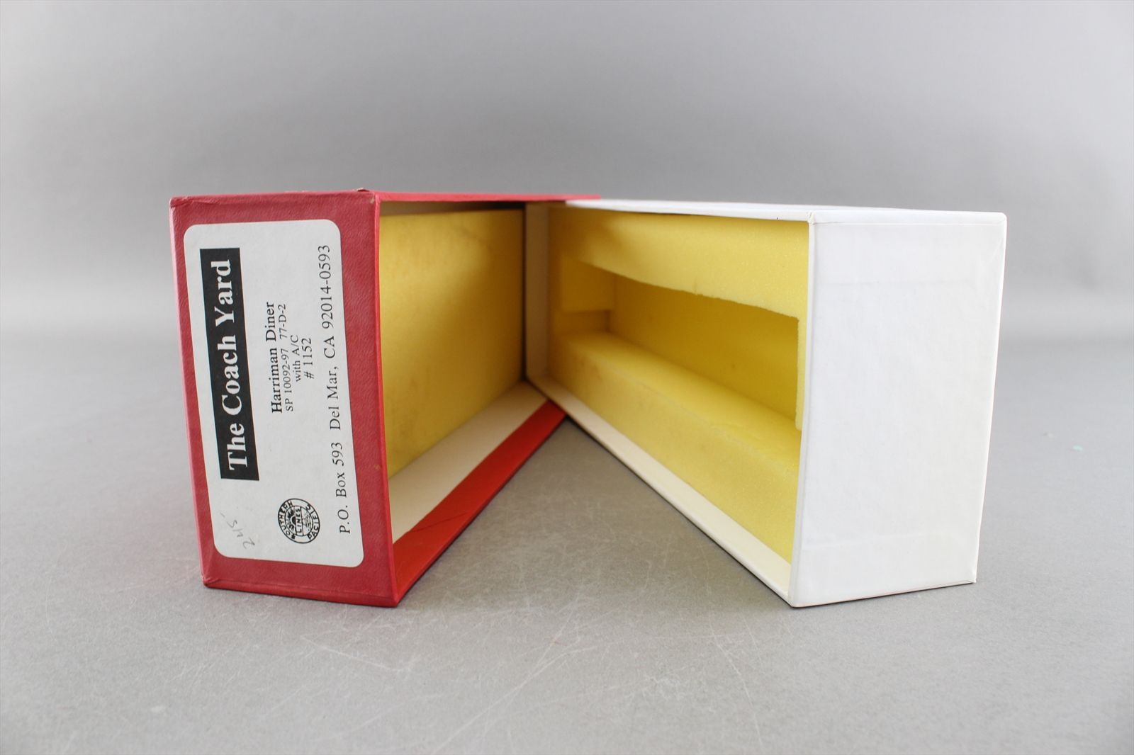 HO Brass Model - TCY 1152 SP Southern Pacific Harriman Diner 77-D-2 w ...