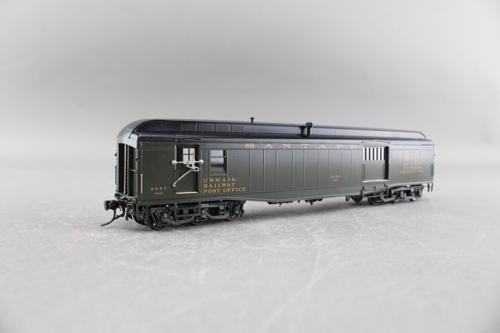 HO Brass Model - TCY 1293 AT&SF Santa Fe HW Baggage Express #2087 - F/P ...