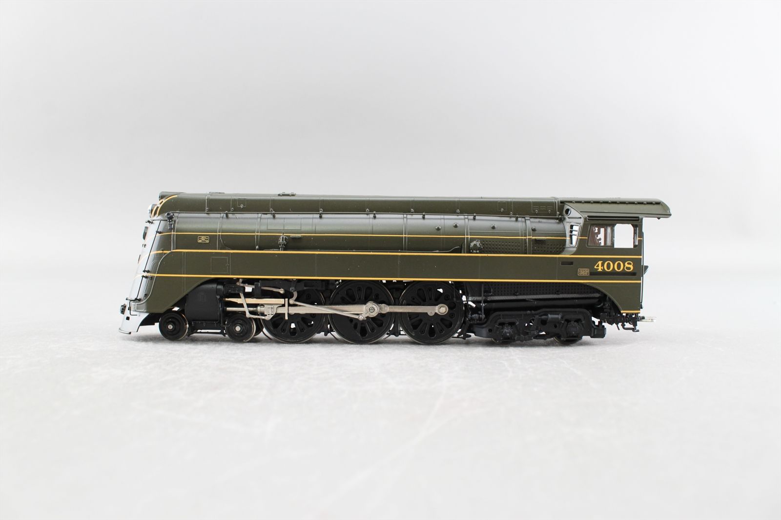 HO Brass Model - CIL 2270.1 C&NW Chicago & Northwestern Coal Streamlined 4-6-4 E-4 #4008 - F/P ...