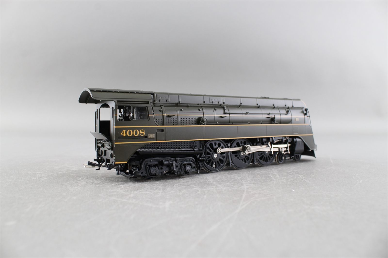 HO Brass Model - CIL 2270.1 C&NW Chicago & Northwestern Coal Streamlined 4-6-4 E-4 #4008 - F/P ...