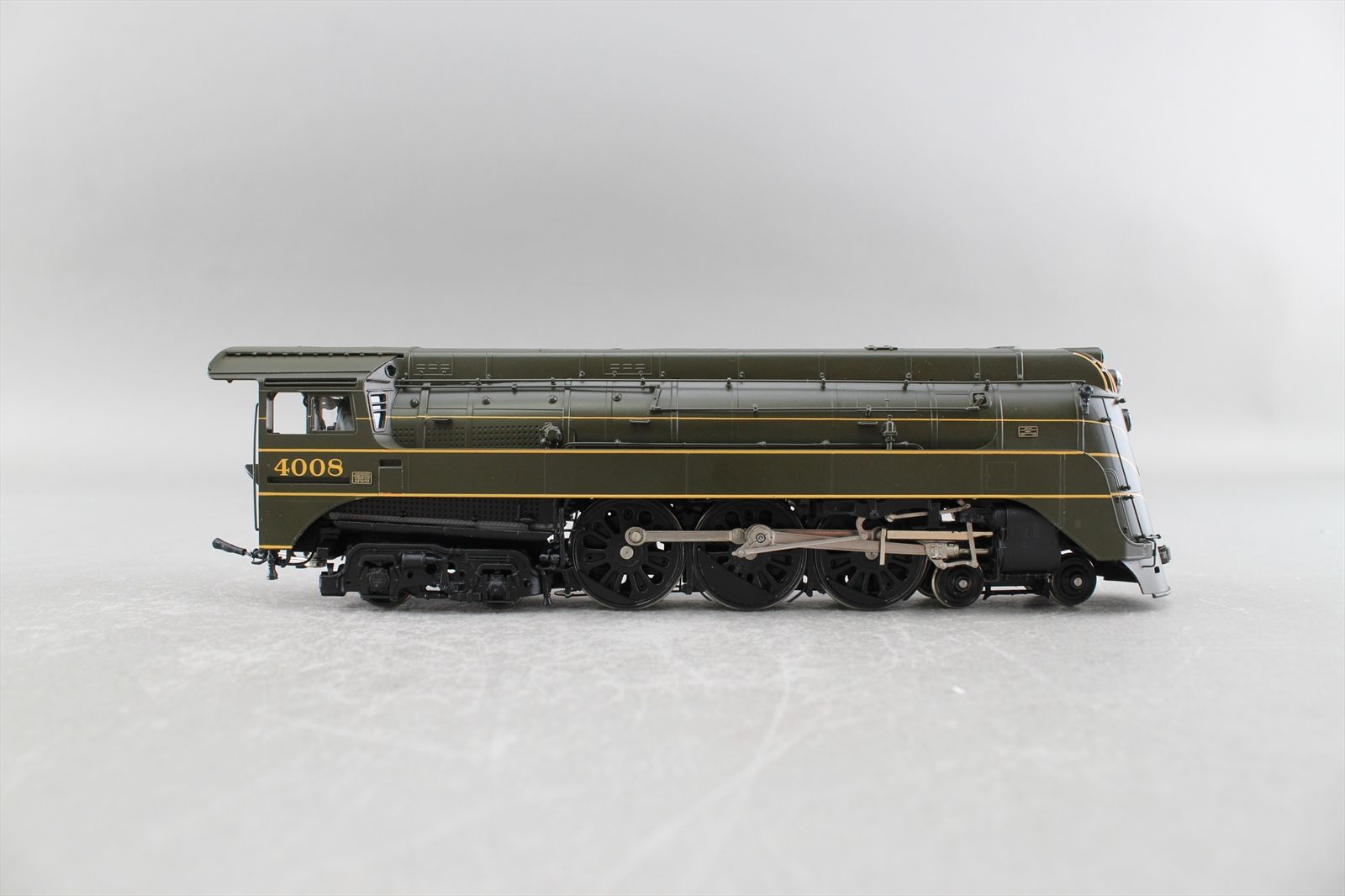 HO Brass Model - CIL 2270.1 C&NW Chicago & Northwestern Coal Streamlined 4-6-4 E-4 #4008 - F/P ...
