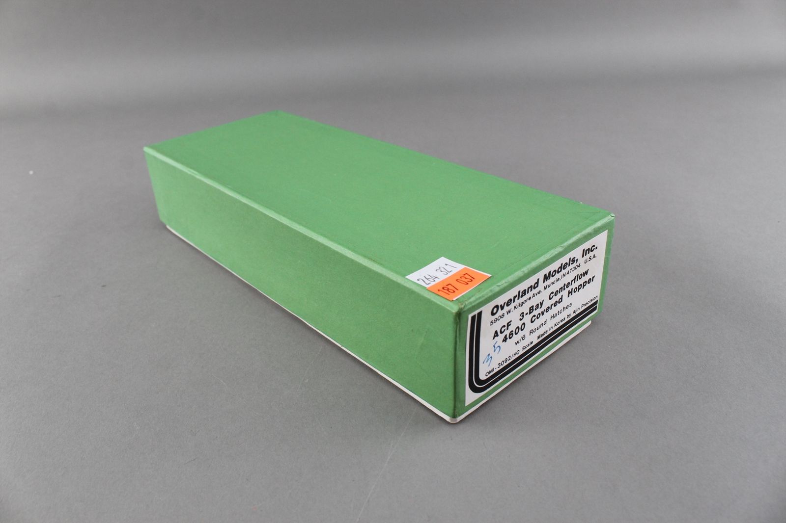 HO Brass Model - OMI 3092 ACF 3 Bay Centerflow 4600 Covered Hopper w/ 6 ...