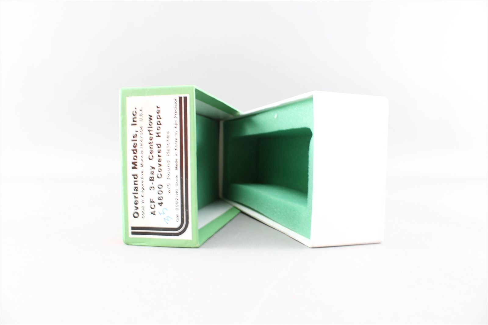 HO Brass Model - OMI 3092 ACF 3 Bay Centerflow 4600 Covered Hopper w/ 6 ...