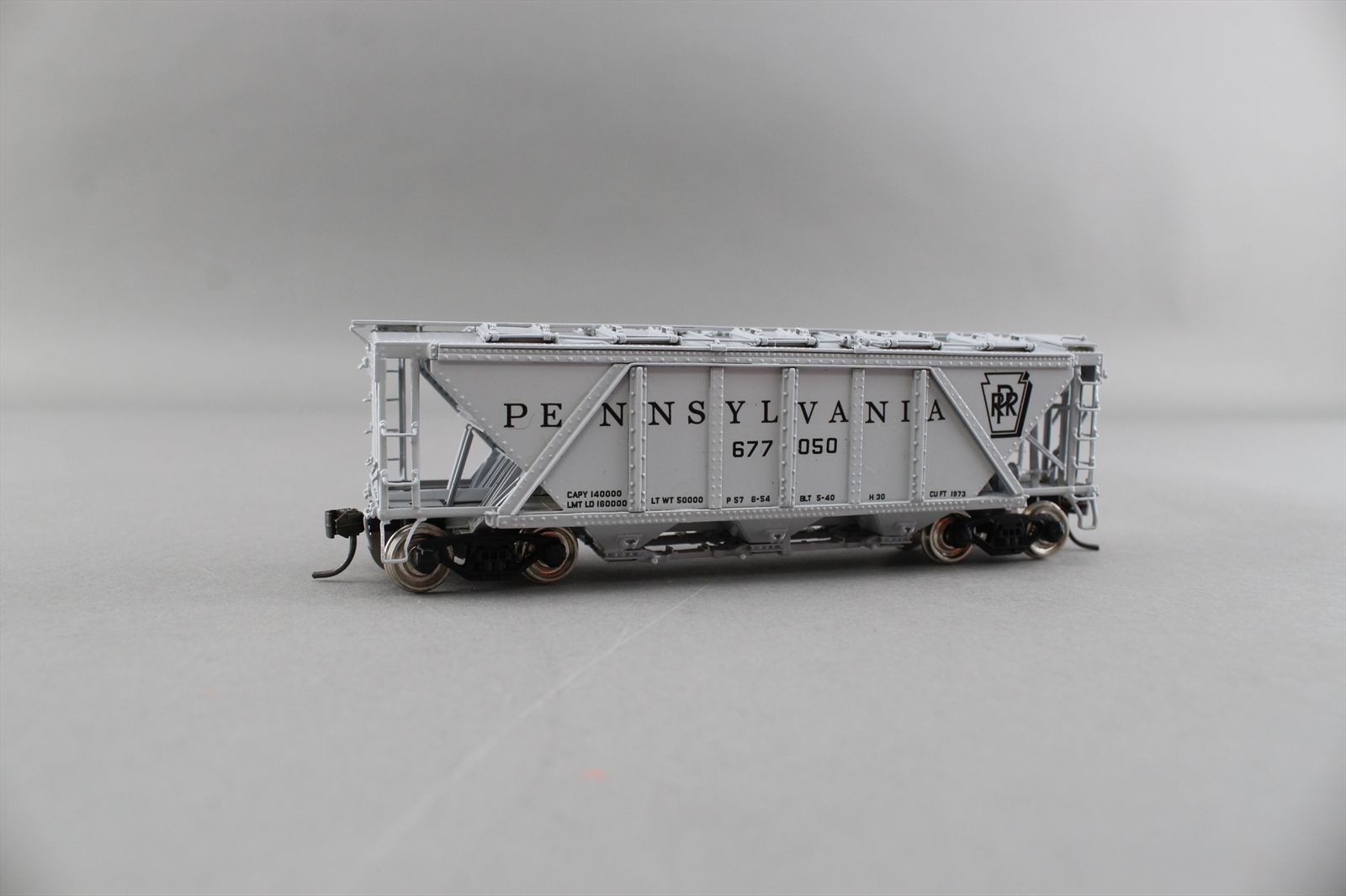 HO Brass Model - NPP PRR Pennsylvania H30A Covered Hopper #677050 ...