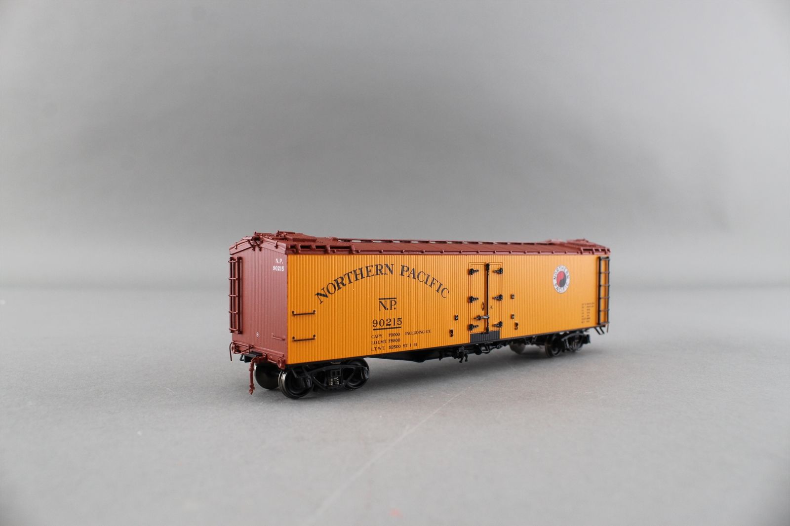 HO Brass Model - W&R Version 4 NP Northern Pacific Reefer Orange ...