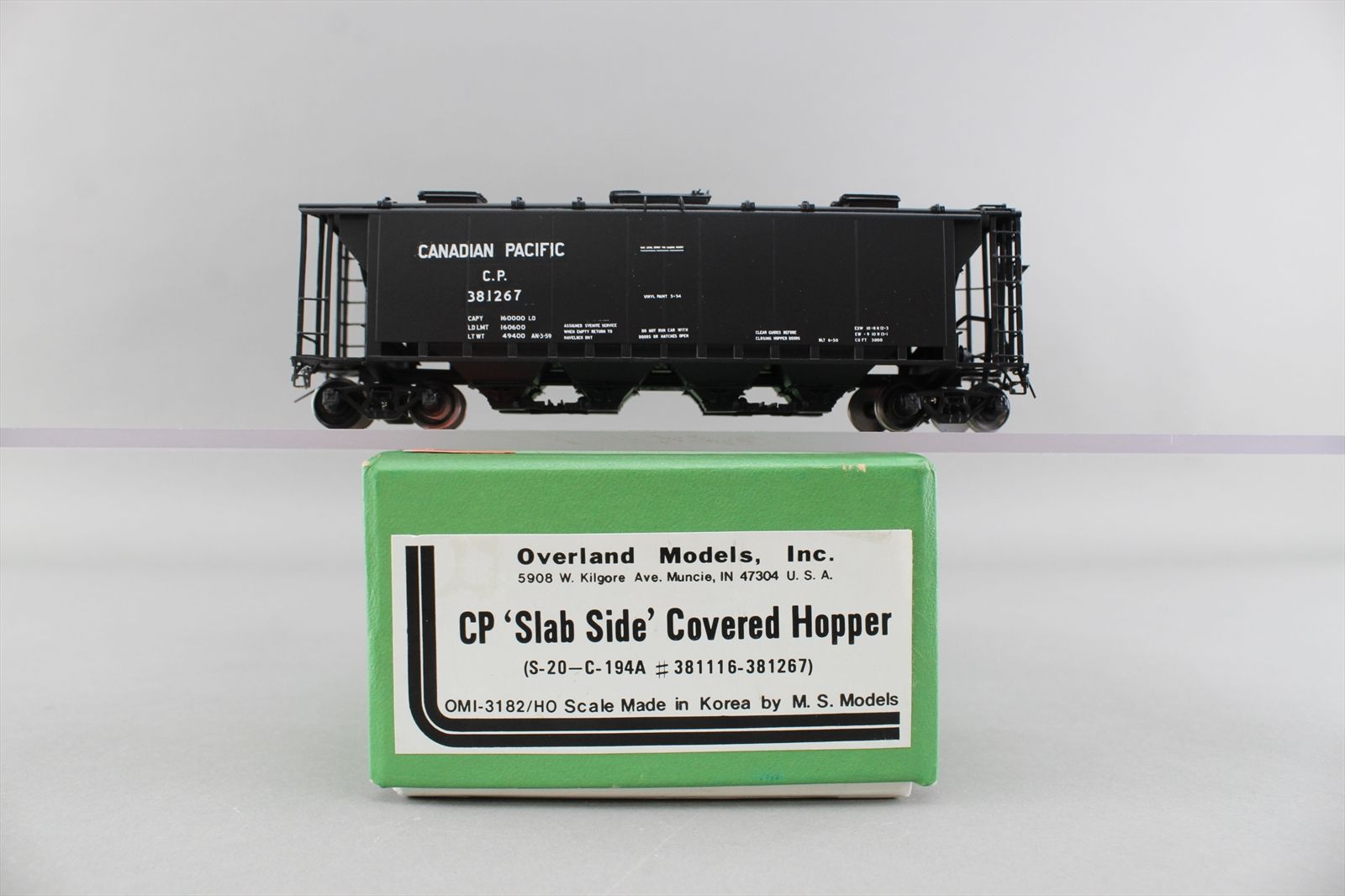 HO Brass Model - OMI 3182 CP CPR Canadian Pacific Slab Side Covered ...