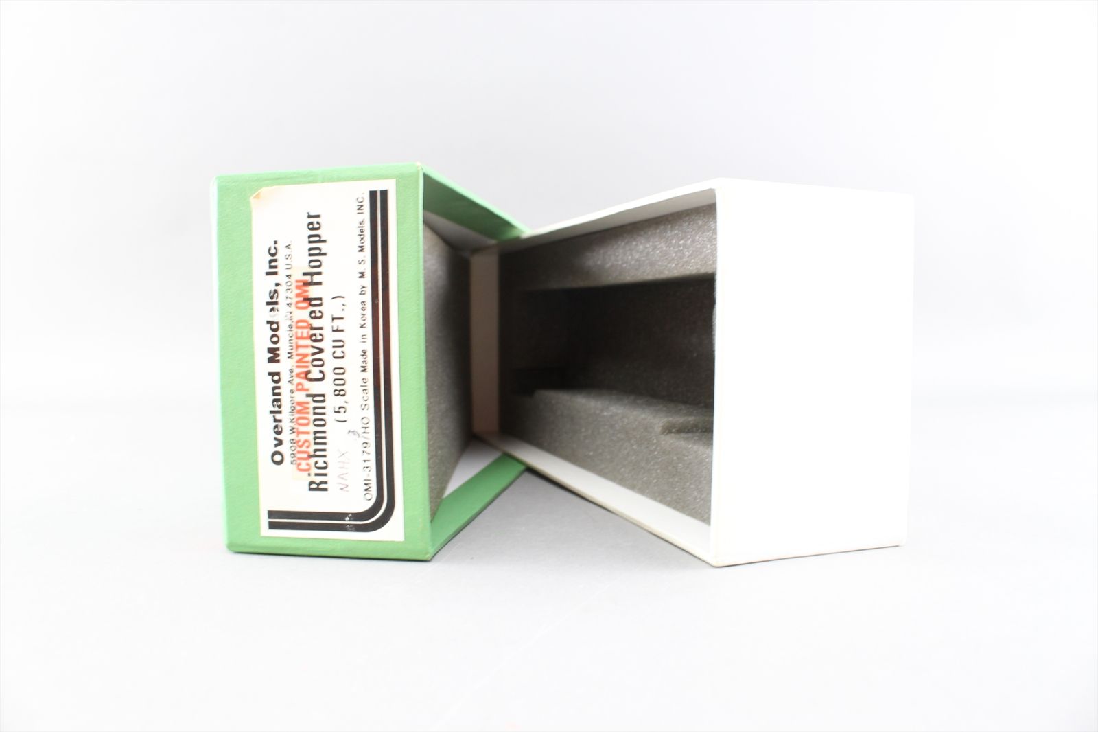 HO Brass Model - OMI 3179.3 NAHX Richmond Covered Hopper 5800 Cubic Feet #570191 - F/P CPOMI ...