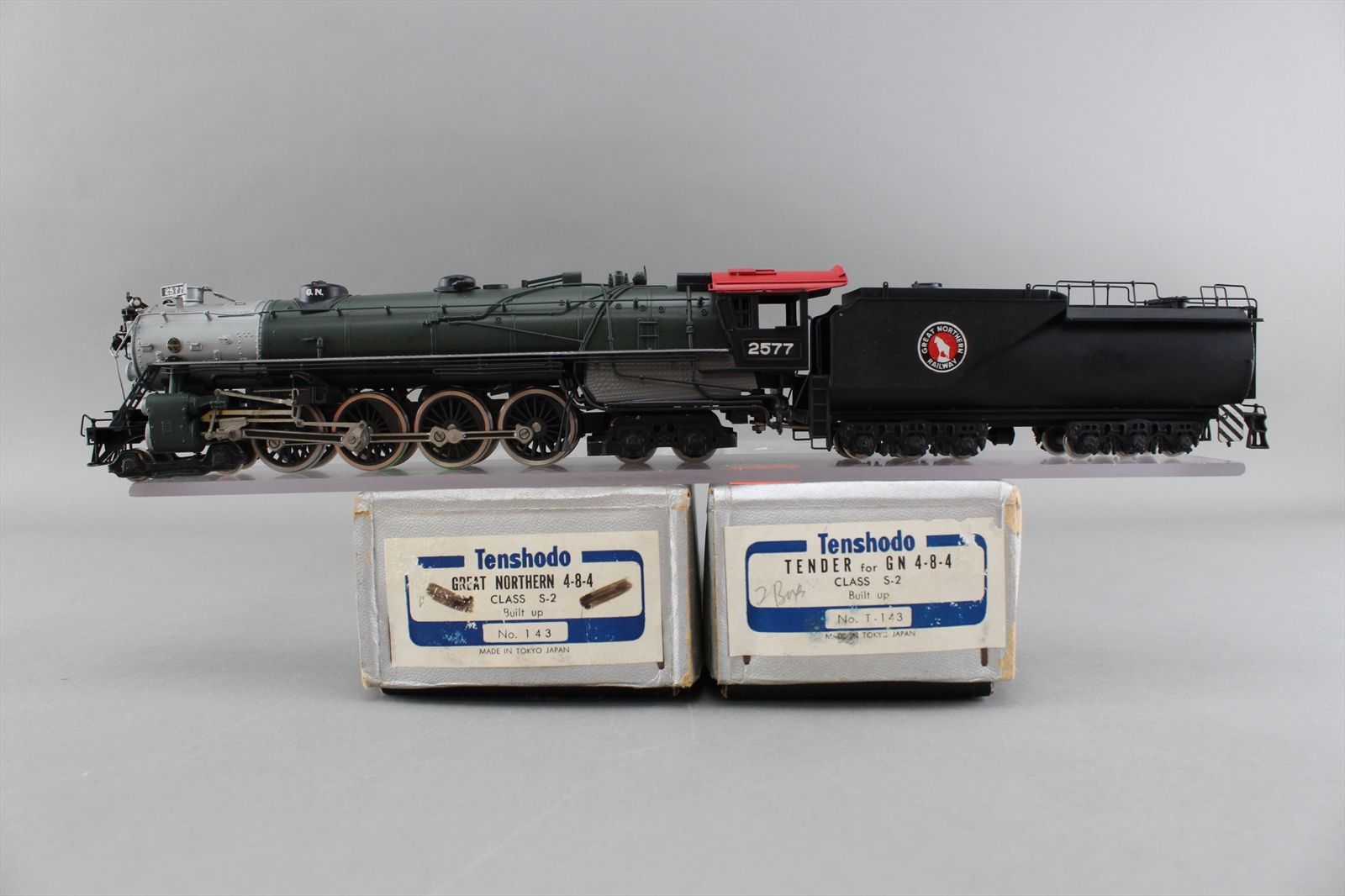 HO Brass Model - PFM 143 GN Great Northern 4-8-4 S-2 #2577 - F/P - 1960 ...