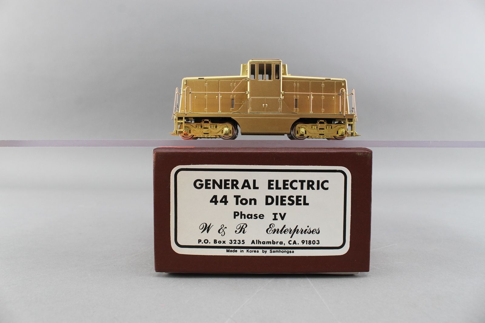 HO Brass Model - W&R GE General Electric 44-Ton 44 Ton Phase IV Diesel ...