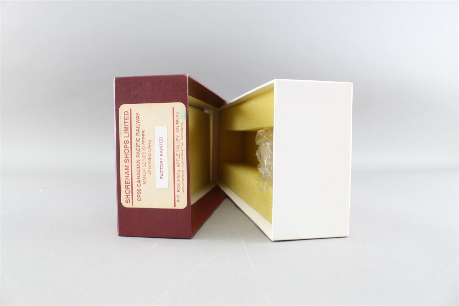 HO Brass Model - SSL CP06 CP CPR Canadian Pacific Sleeper Thompson Manor - F/P - Yulim