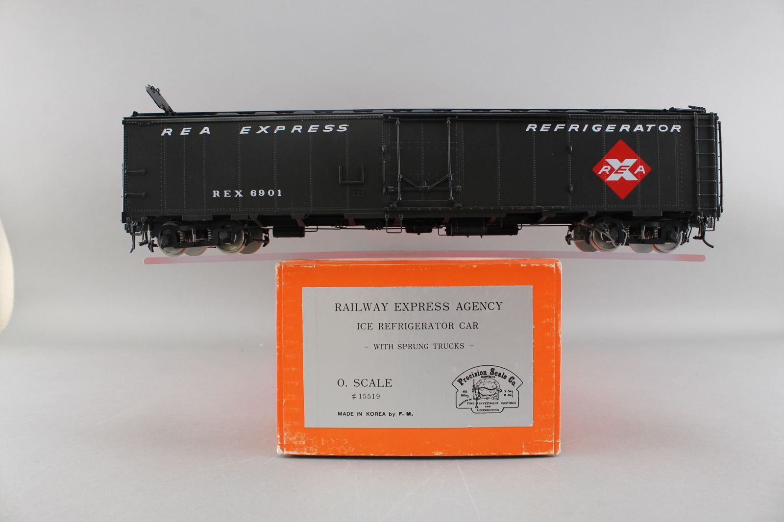 O Brass Model - PSC 15519 REA Railway Express Agency Ice Reefer ...
