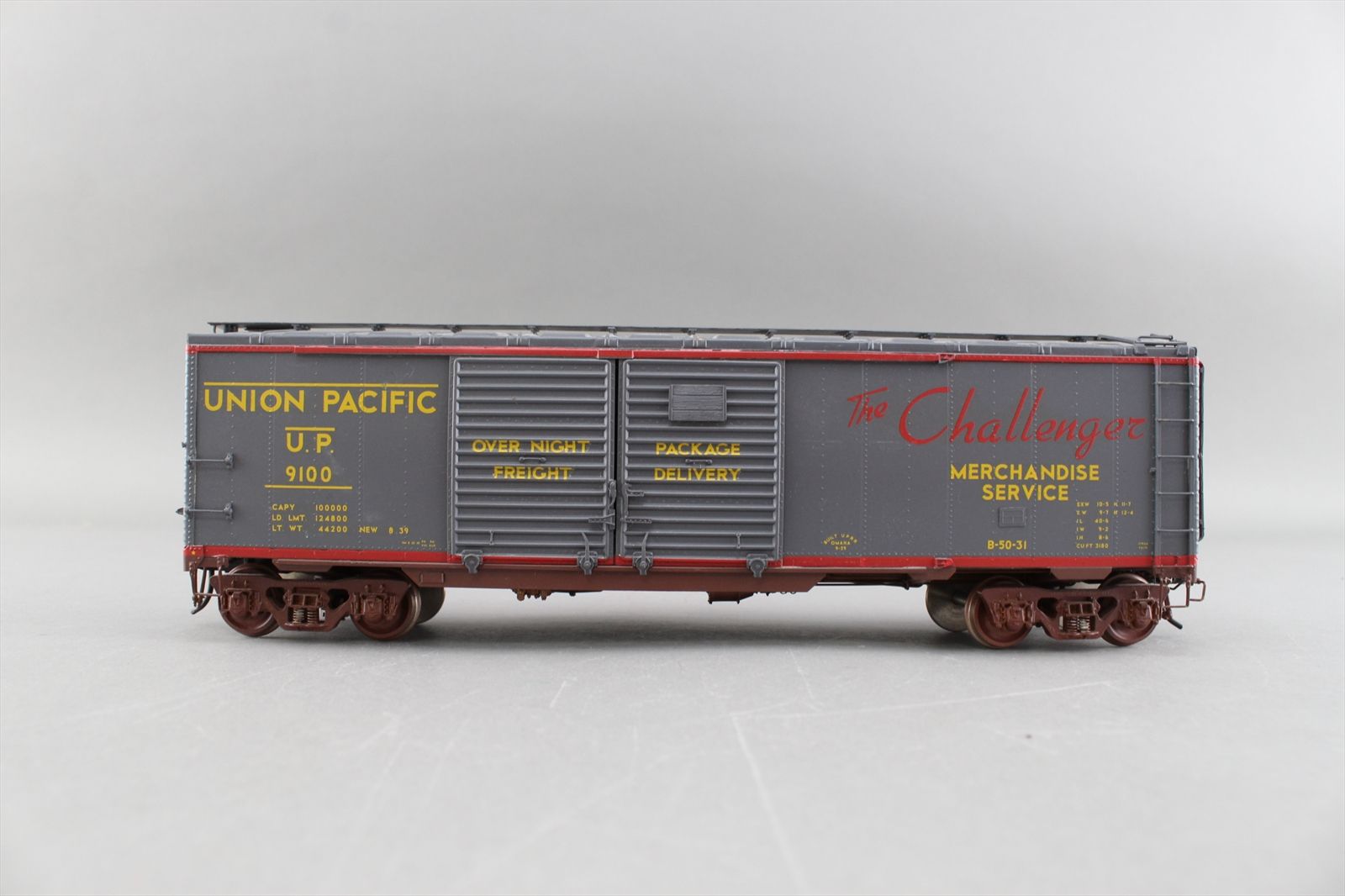 O Brass Model - Beaver Creek UP Union Pacific Express Boxcar #9100 ...