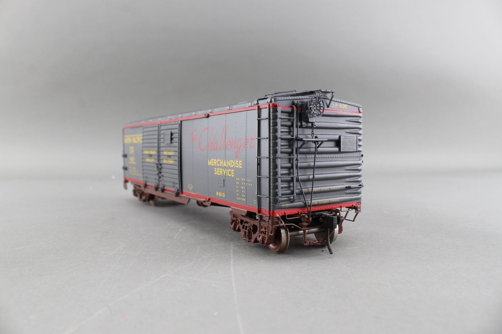 O Brass Model - Beaver Creek UP Union Pacific Express Boxcar #9100 ...