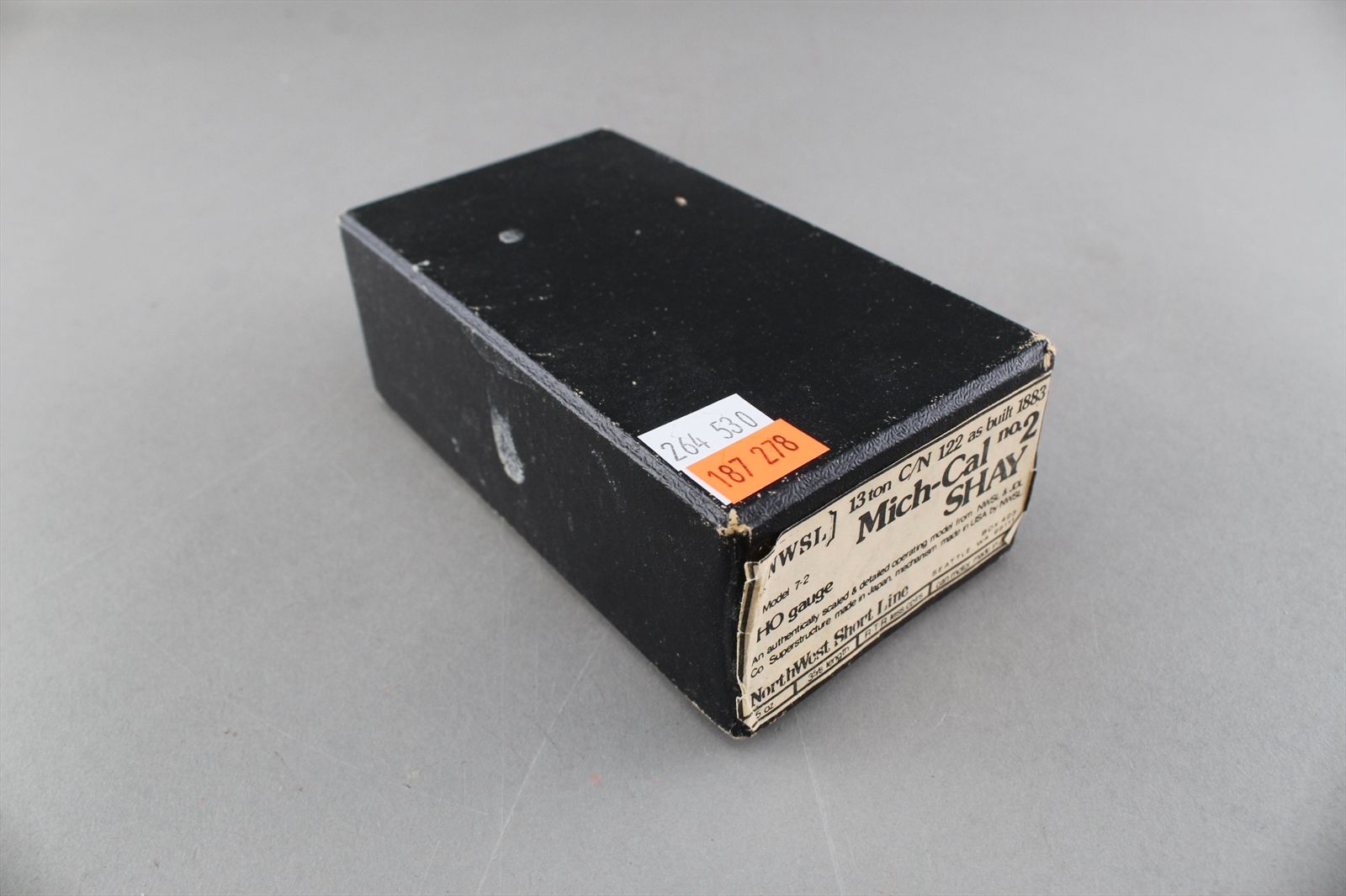 HO Brass Model - NWSL Mich-Cal Shay 13-Ton #2 - Custom + Unlettered ...