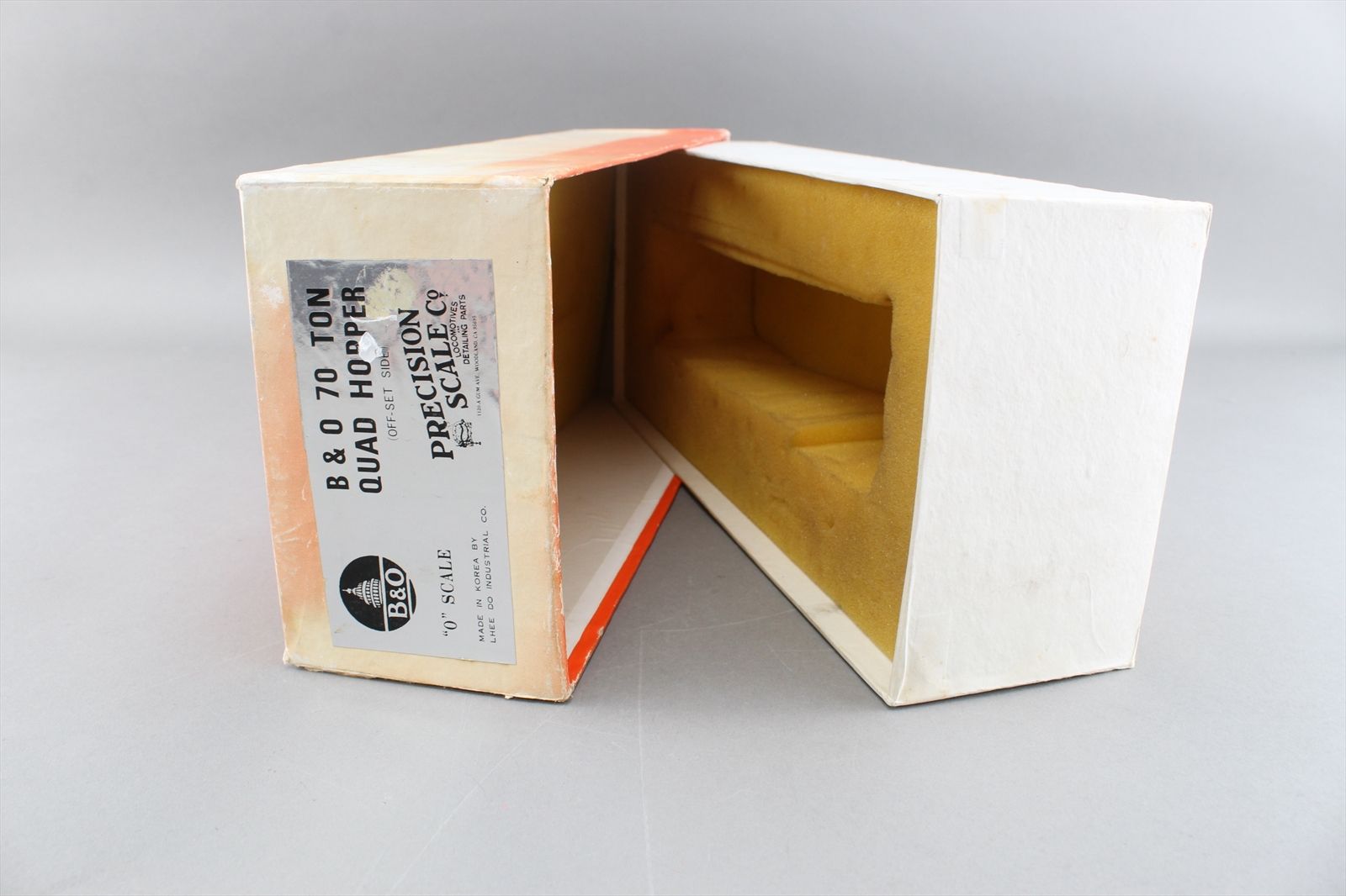 O Brass Model - PSC 19162 B&O Baltimore & Ohio Quad 4 Bay Offset Side ...