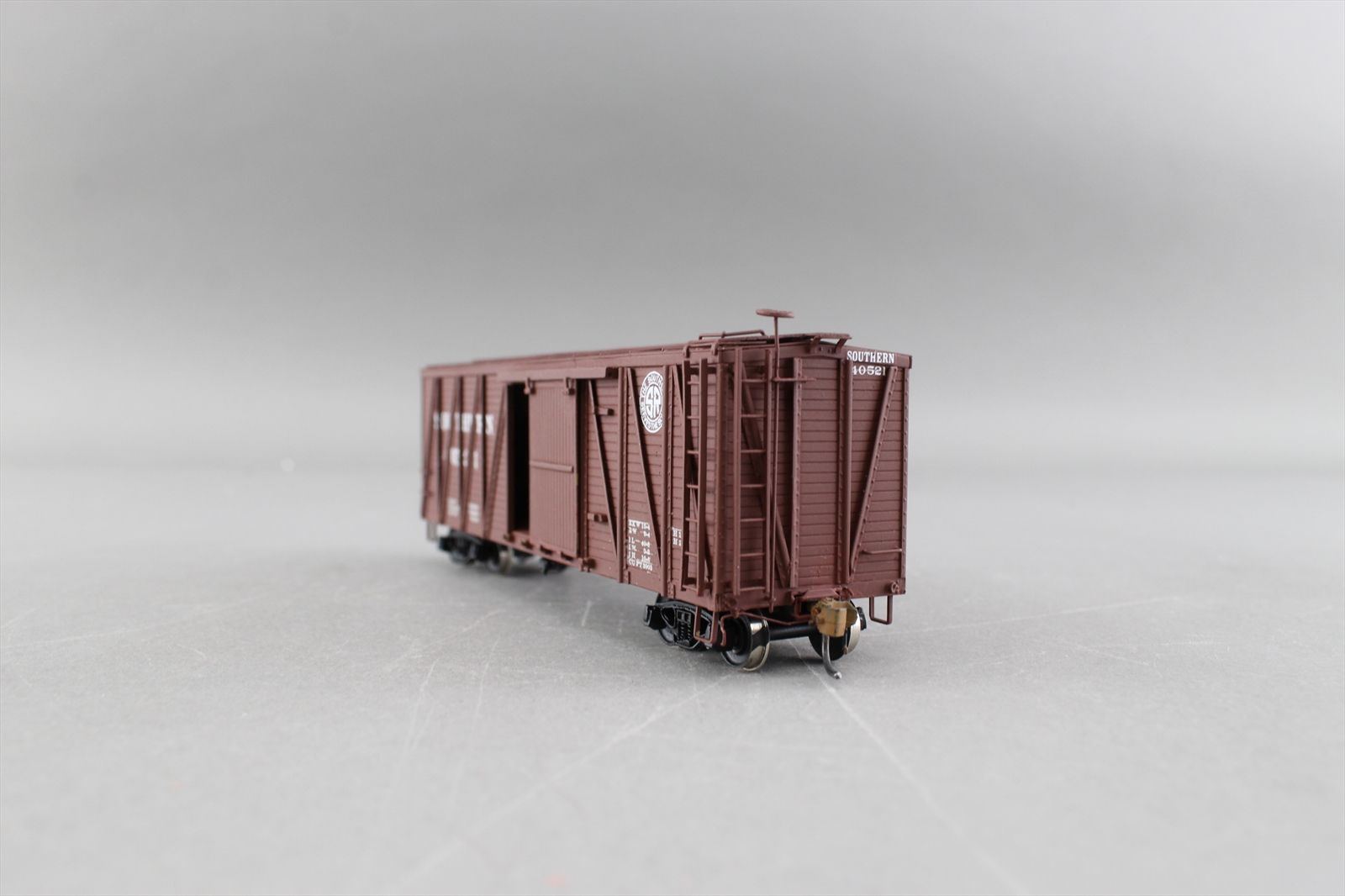 HO Brass Model - Metro SOU Southern 40' Outside Braced Boxcar Box Car ...