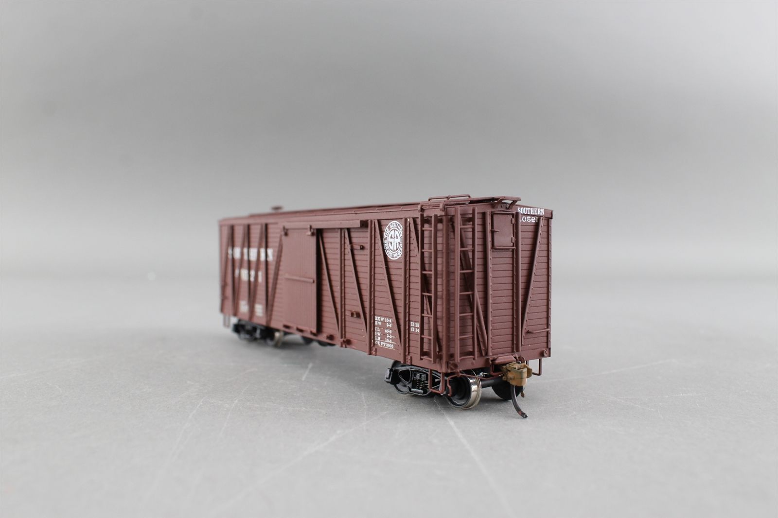 HO Brass Model - Metro SOU Southern 40' Outside Braced Boxcar Box Car ...