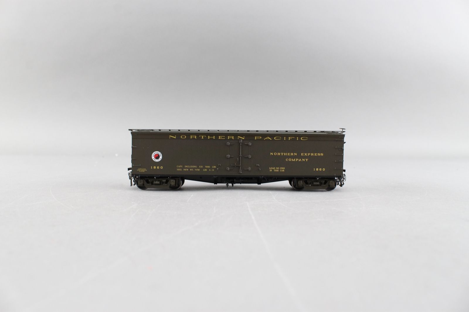 HO Brass Model - W&R Version 2 NP Northern Pacific Express Reefer ...