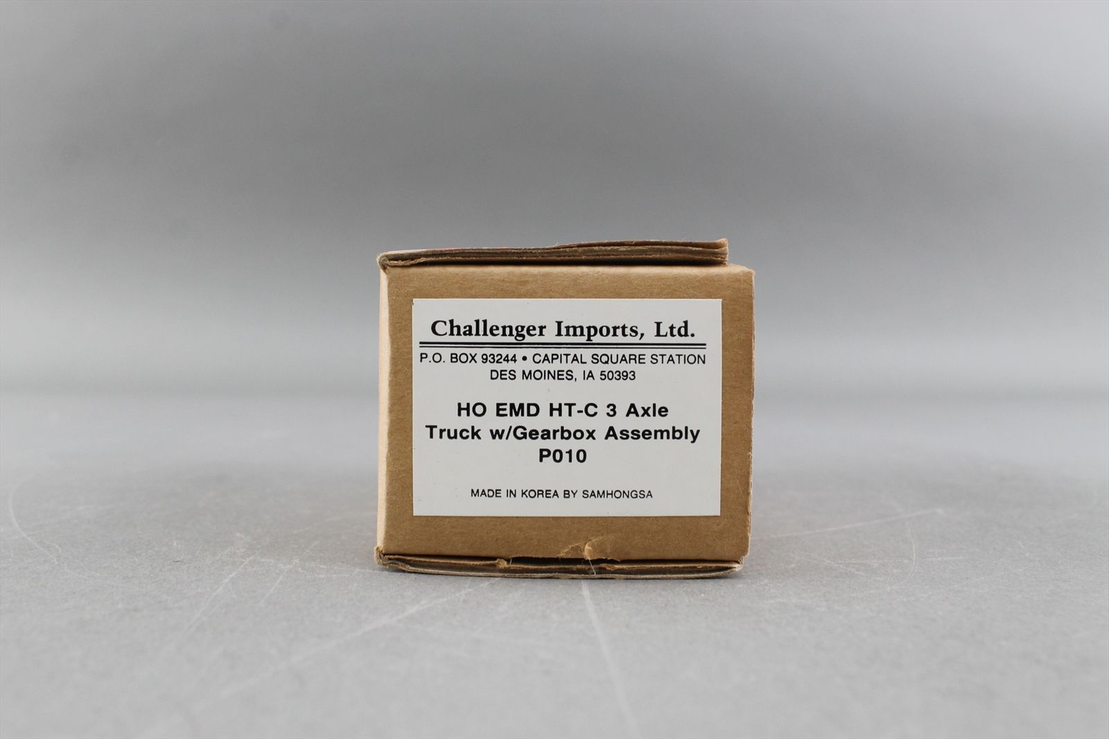 HO Brass Model Parts - CIL P010 EMD HT-C 3-Axle Truck w/ Gearbox ...