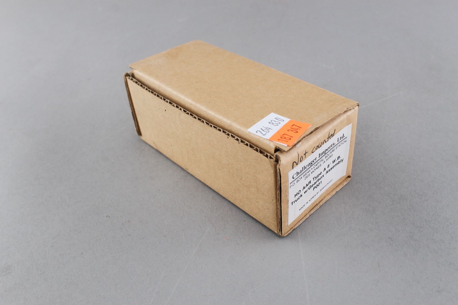 HO Brass Model Parts - CIL P001 AAR Type A 8' Wheel Base Truck w ...