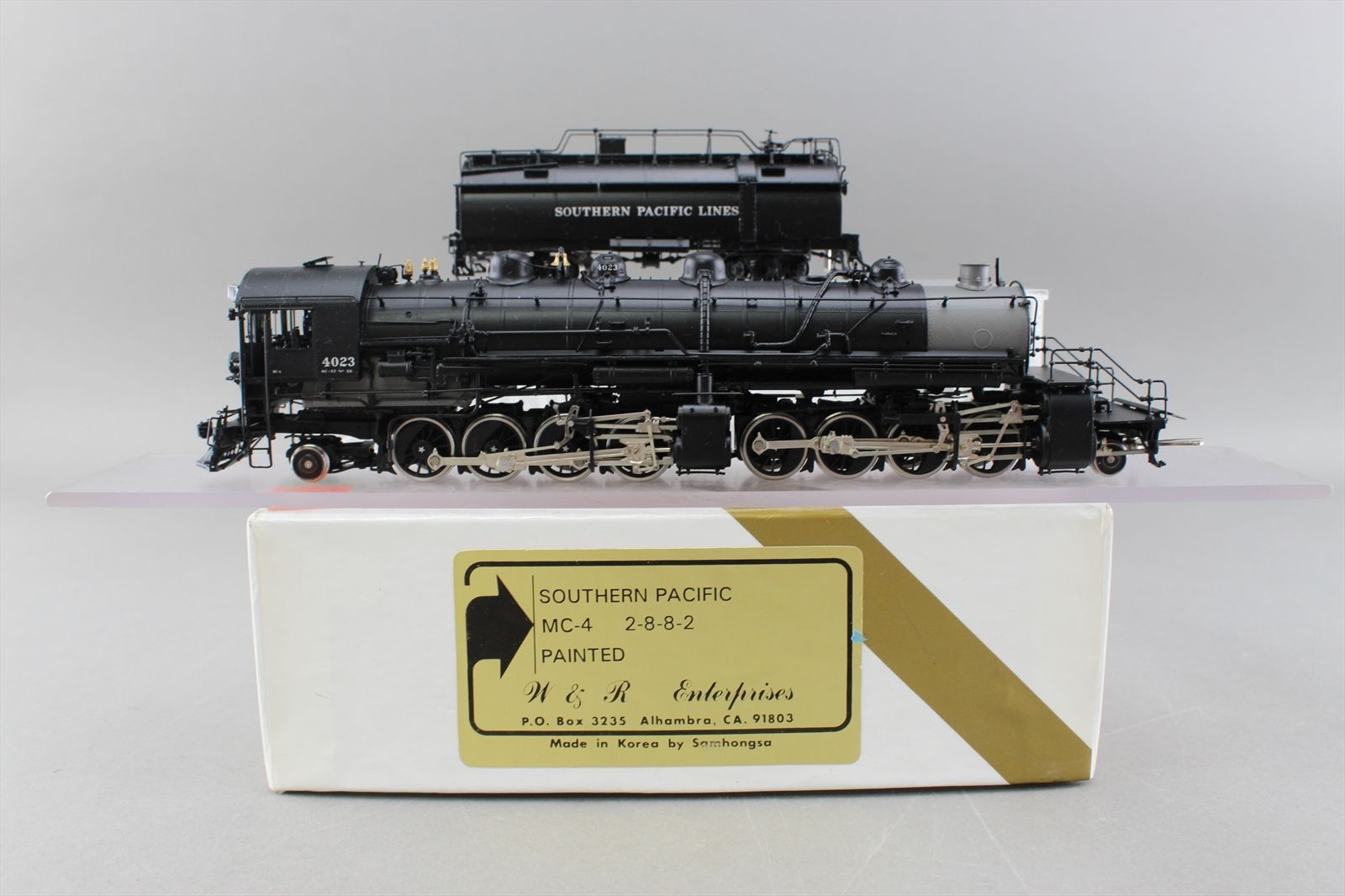 HO Brass Model - W&R SP Southern Pacific MC-4 2-8-8-2 Cab Forward #4023 ...