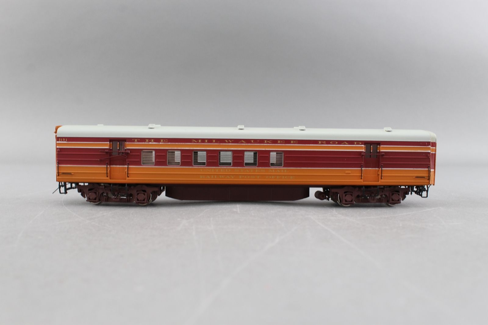 HO Brass Model - PSC 17196-7 Milwaukee 1939 Hiawatha 60' RPO #2151 - F ...
