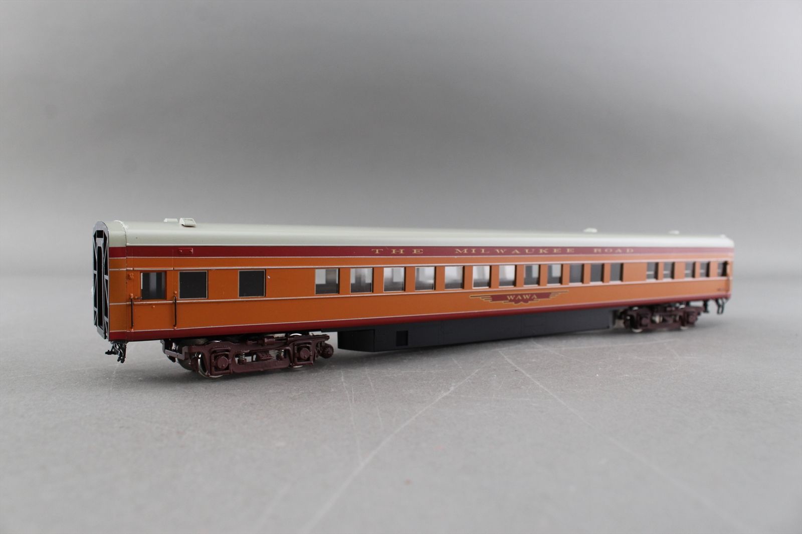 HO Brass Model - PSC 17326-5 Milwaukee 22 Seat Parlor Car Wawa - F/P ...