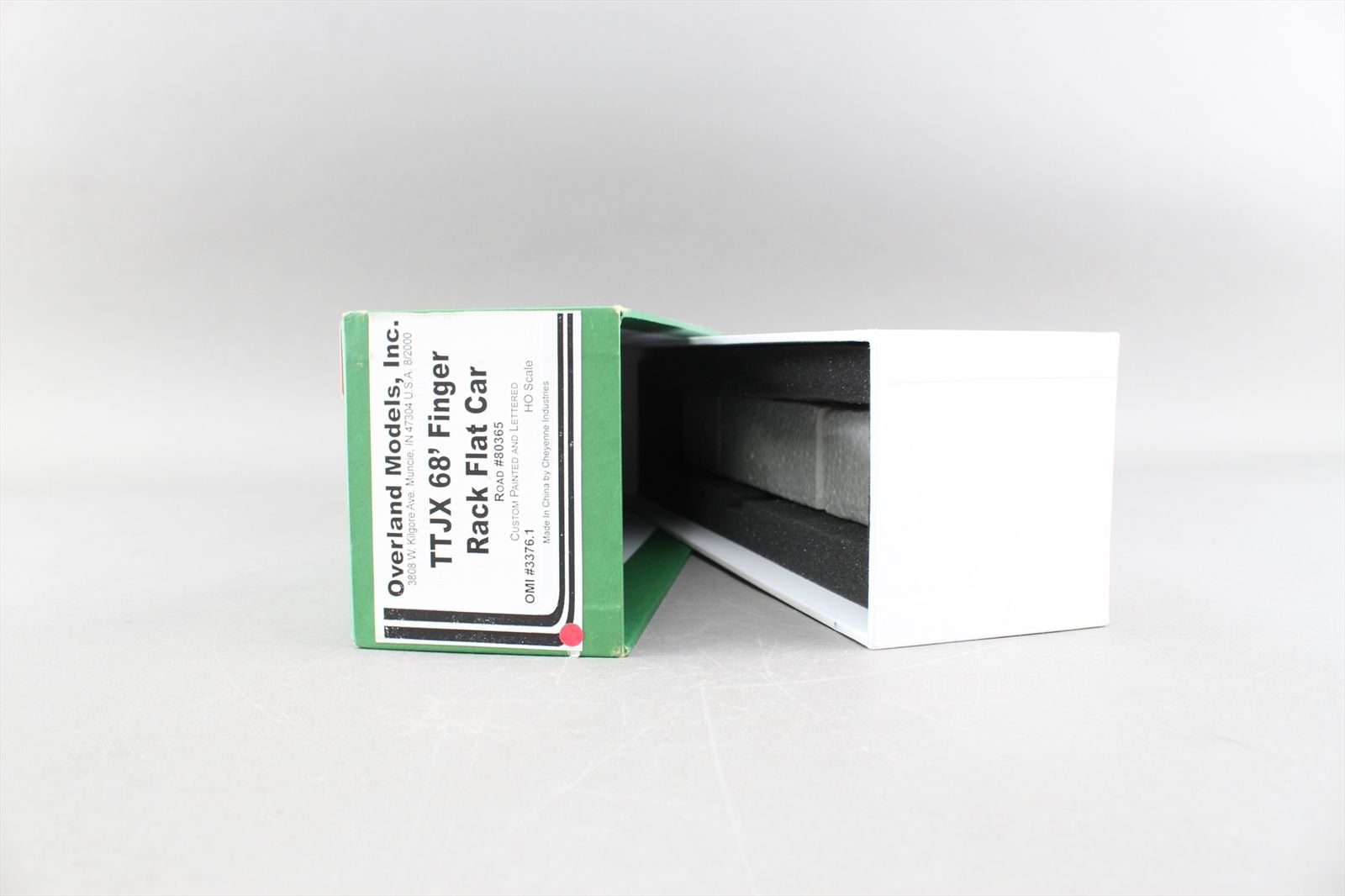 HO Brass Model - OMI 3376.1 TTJX Trailer Train Finger Rack Flatcar ...