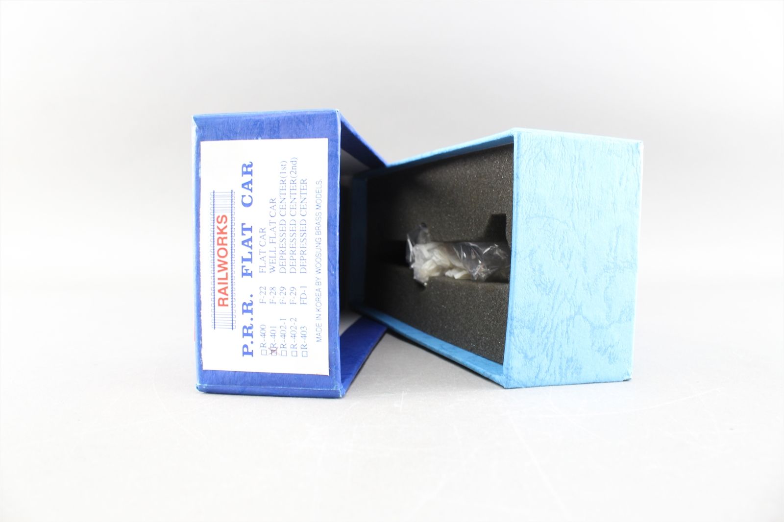 HO Brass Model - Railworks R401 PRR Pennsylvania F-28 Well Flat Car ...