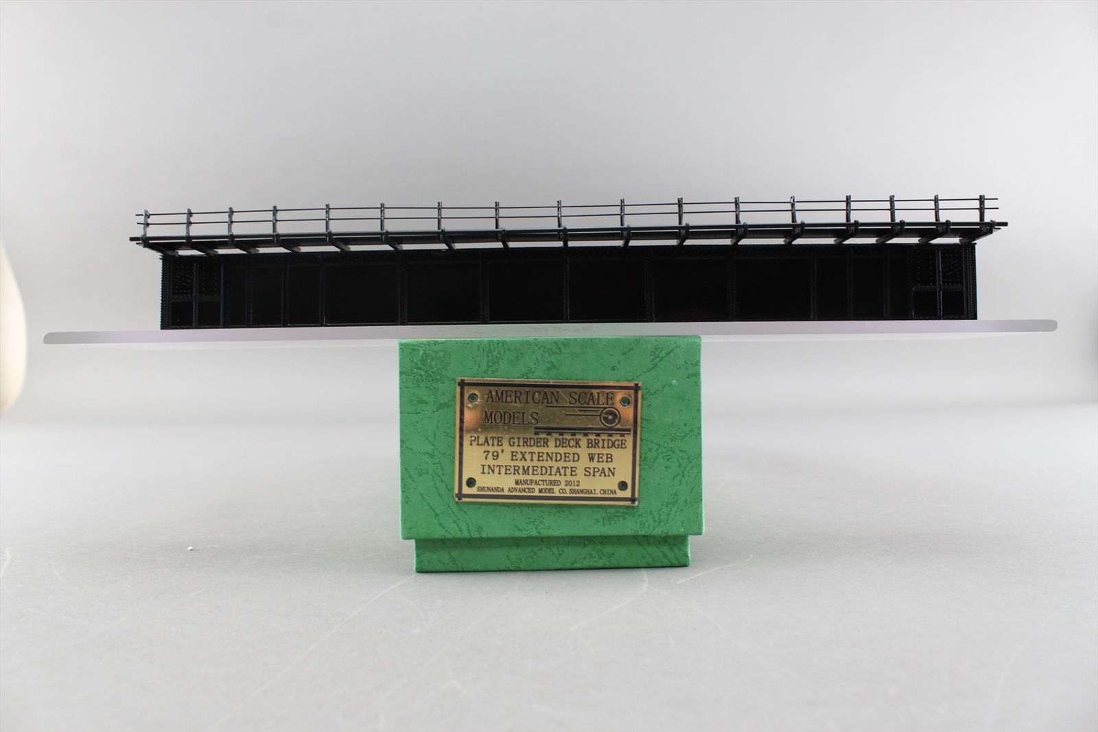 HO Brass Model Structure - ASM 80' Plate Girder Deck Bridge ...