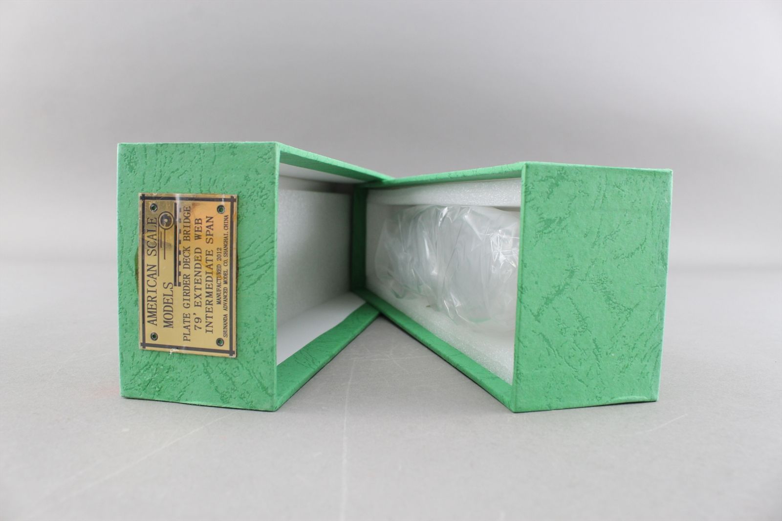 HO Brass Model Structure - ASM 80' Plate Girder Deck Bridge ...