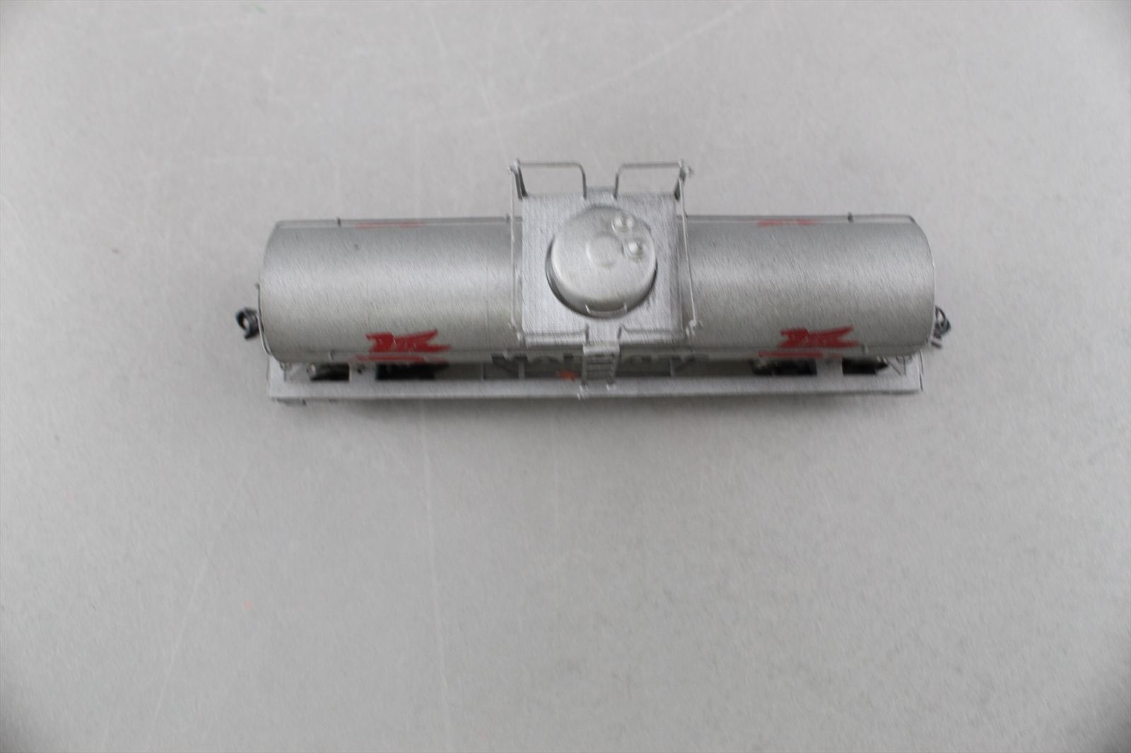 HO Brass Model - PSC 15656 SOVX Mobilgas 8,000 Gallon Tank Car Silver ...