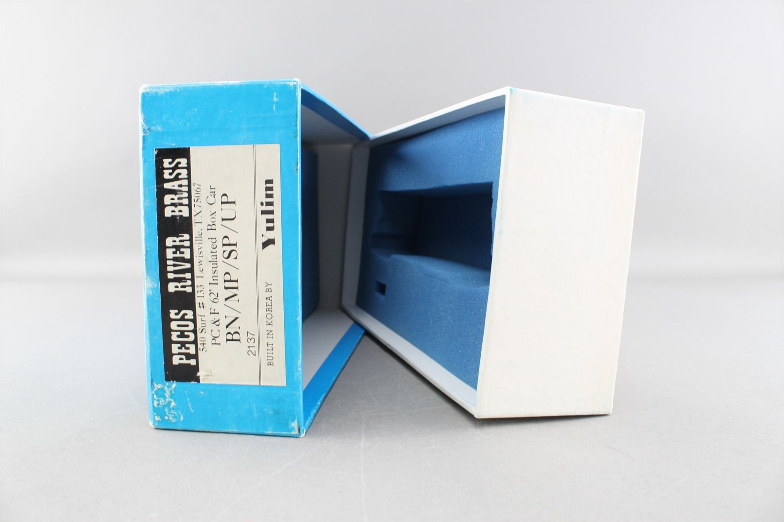 HO Brass Model - PRB Pecos River 2137 GN Great Northern PC&F 62 ...