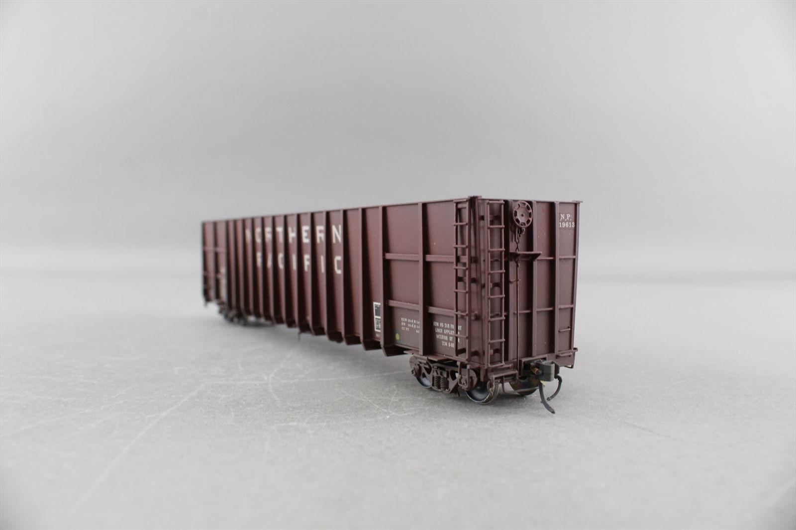 HO Brass Model - OMI 3127 NP Northern Pacific Wood Chip Woodchip Car ...