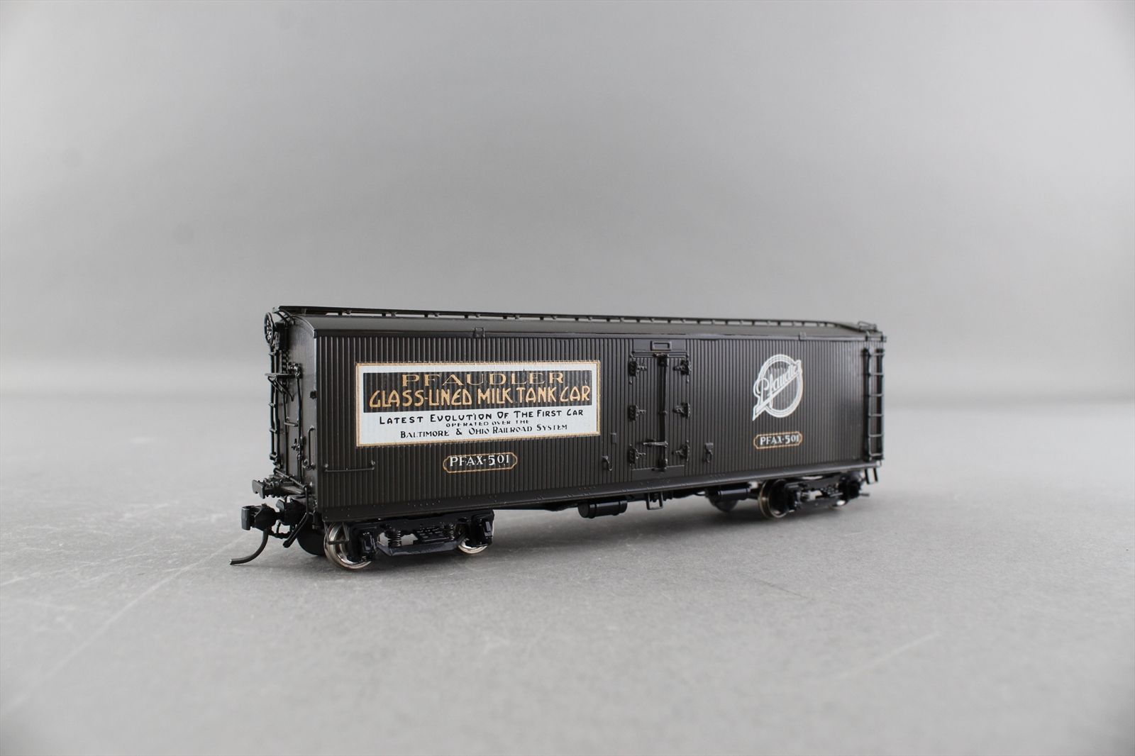 HO Brass Model - PSC 15678 Pfaudler PFAX 41' Wood Sheathed Milk Tank ...