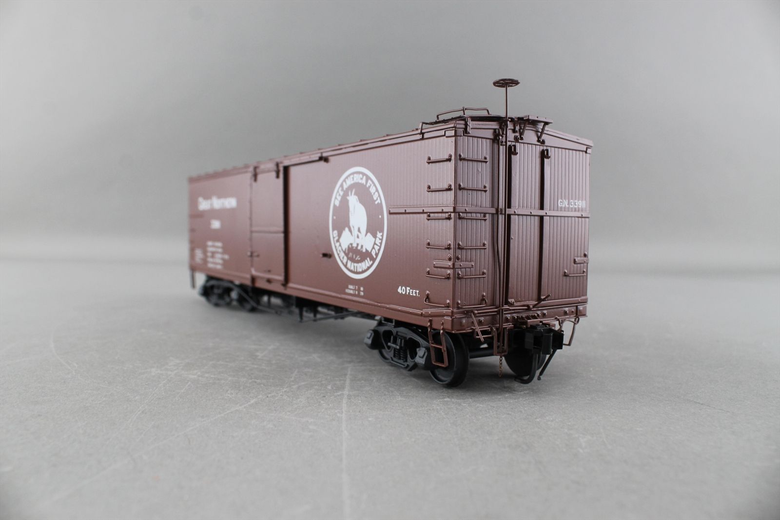 O Brass Model - PL 1750 PL-1750 GN Great Northern Truss Rod Boxcar Box ...