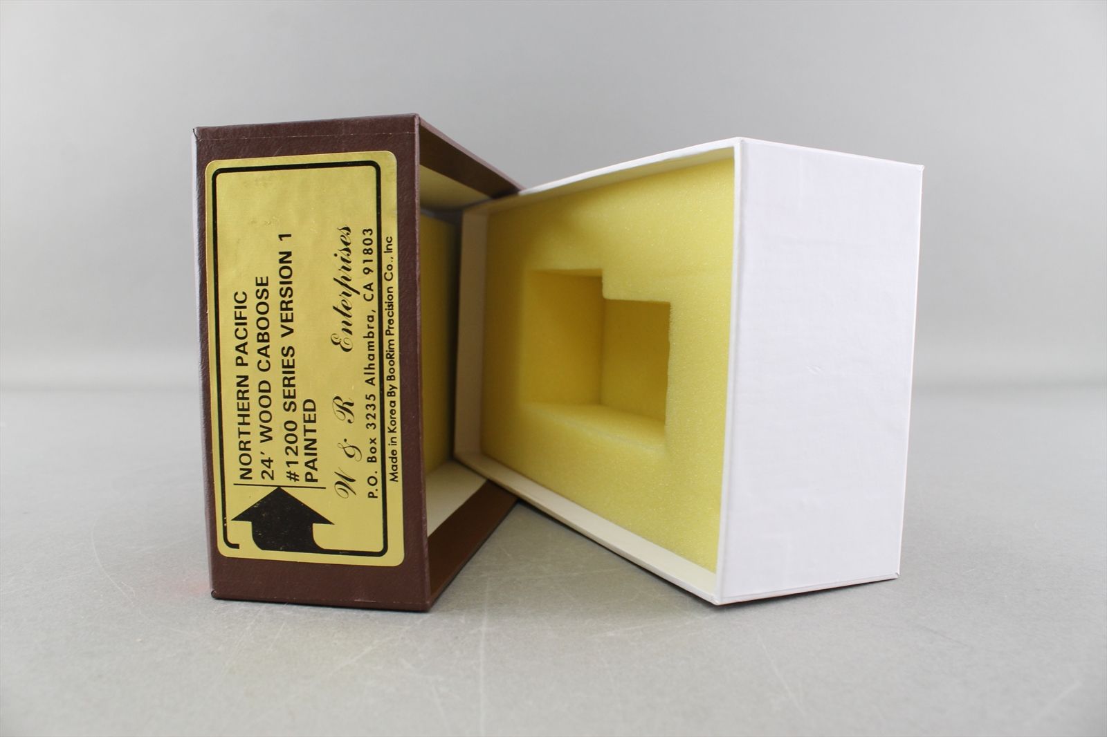 HO Brass Model - W&R Version 1 NP Northern Pacific 24' Wood Caboose ...