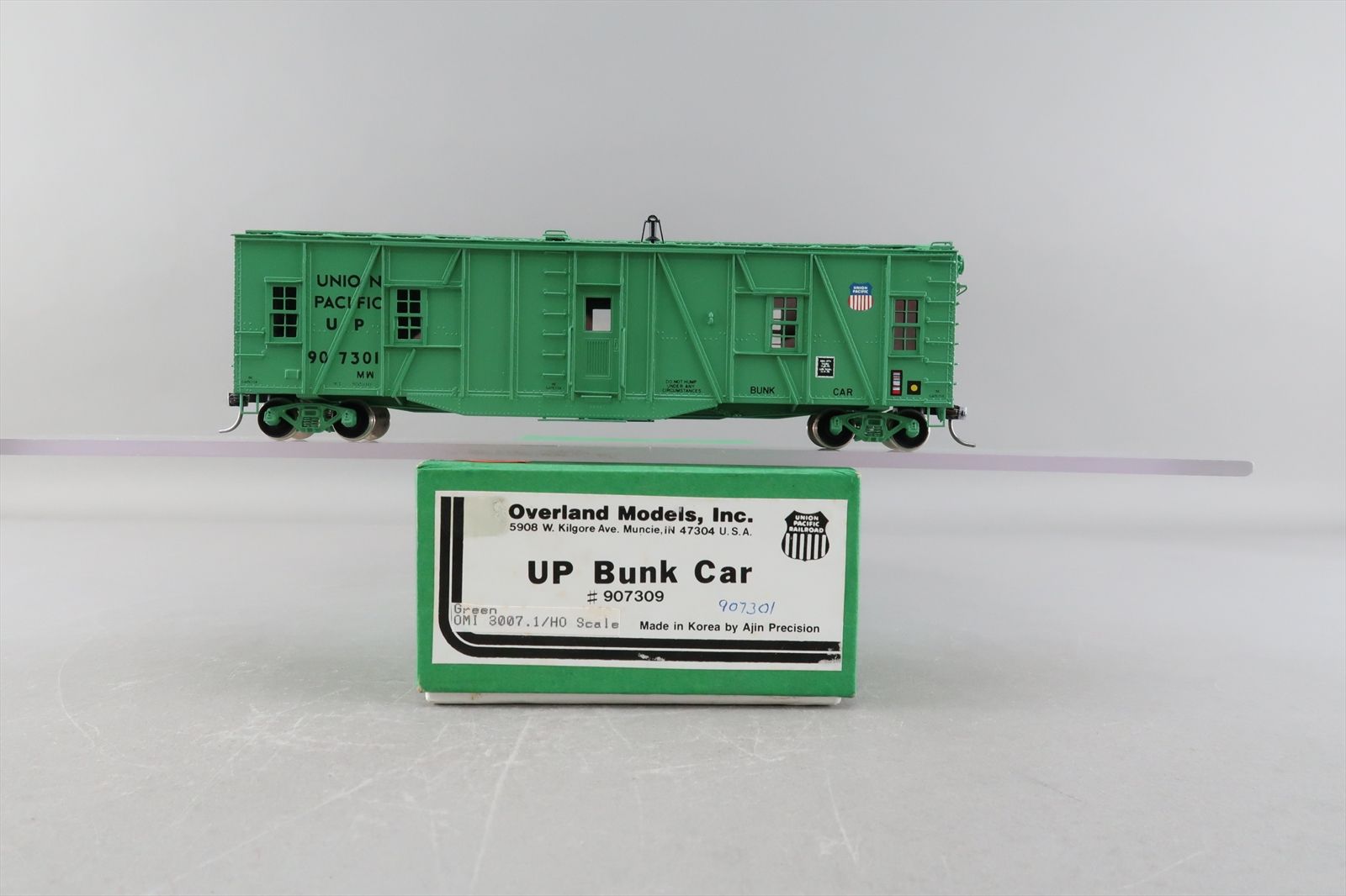 HO Brass Model - OMI 3007.1 UP Union Pacific Bunk Car MOW #907301 - F/P ...