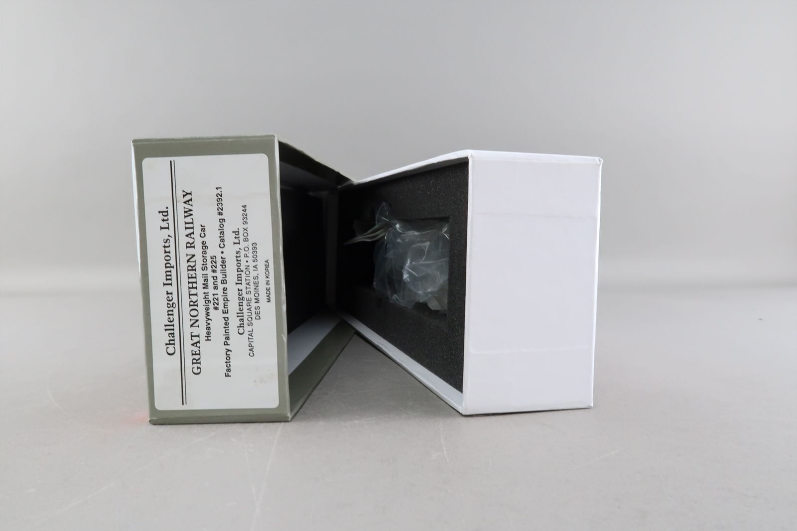 HO Brass Model - CIL 2392.1 GN Great Northern Heavyweight Mail Storage ...