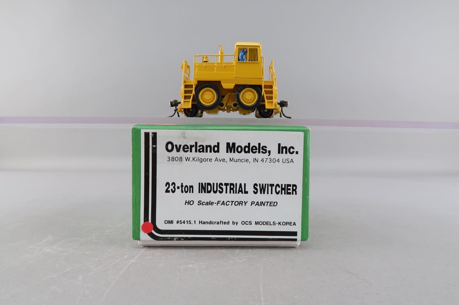 HO Brass Model - OMI 5415.1 23 Ton Industrial Switcher Trackmobile - F ...