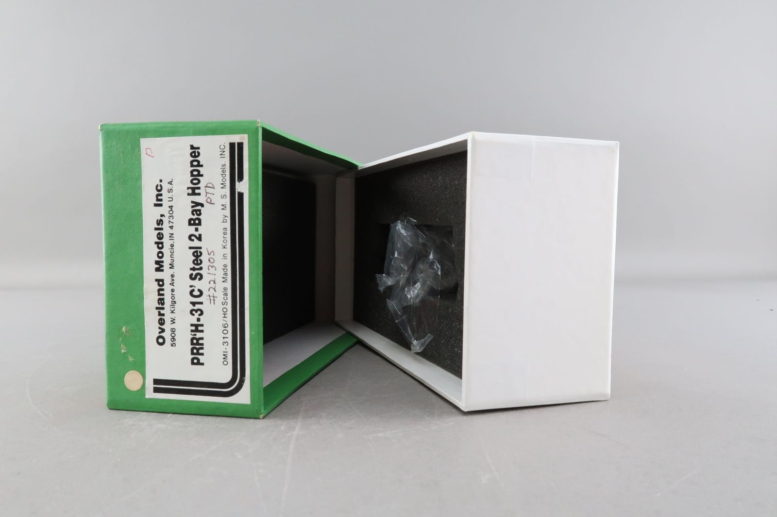HO Brass Model - OMI 3106 PRR Pennsylvania H-31C Steel 2-Bay Hopper ...